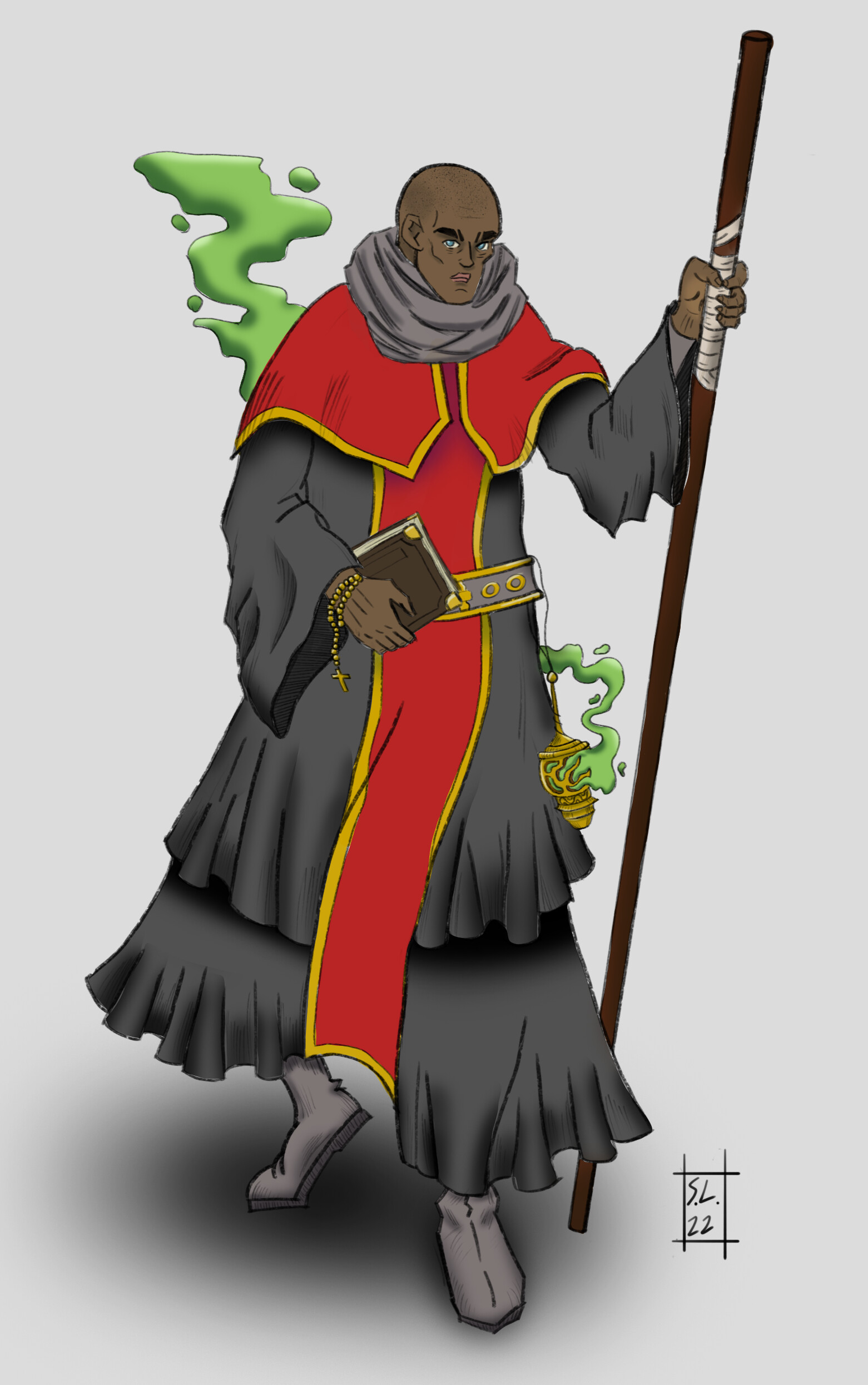 ArtStation - Priest Class Character Concept