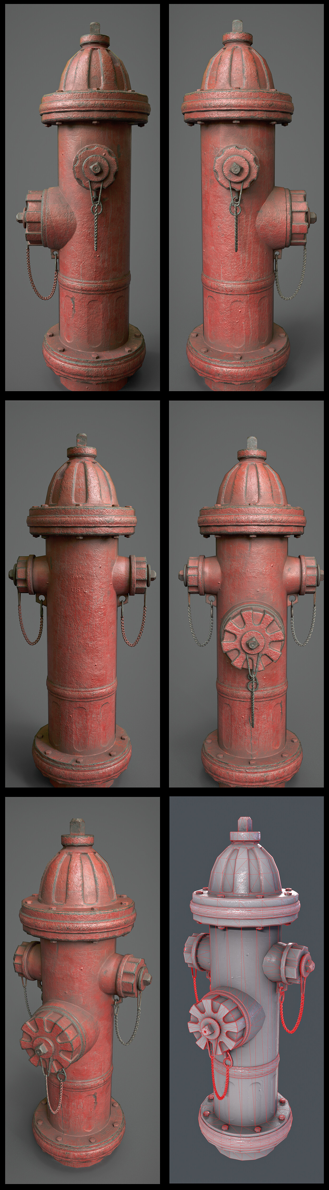 ArtStation - Fire Hydrant