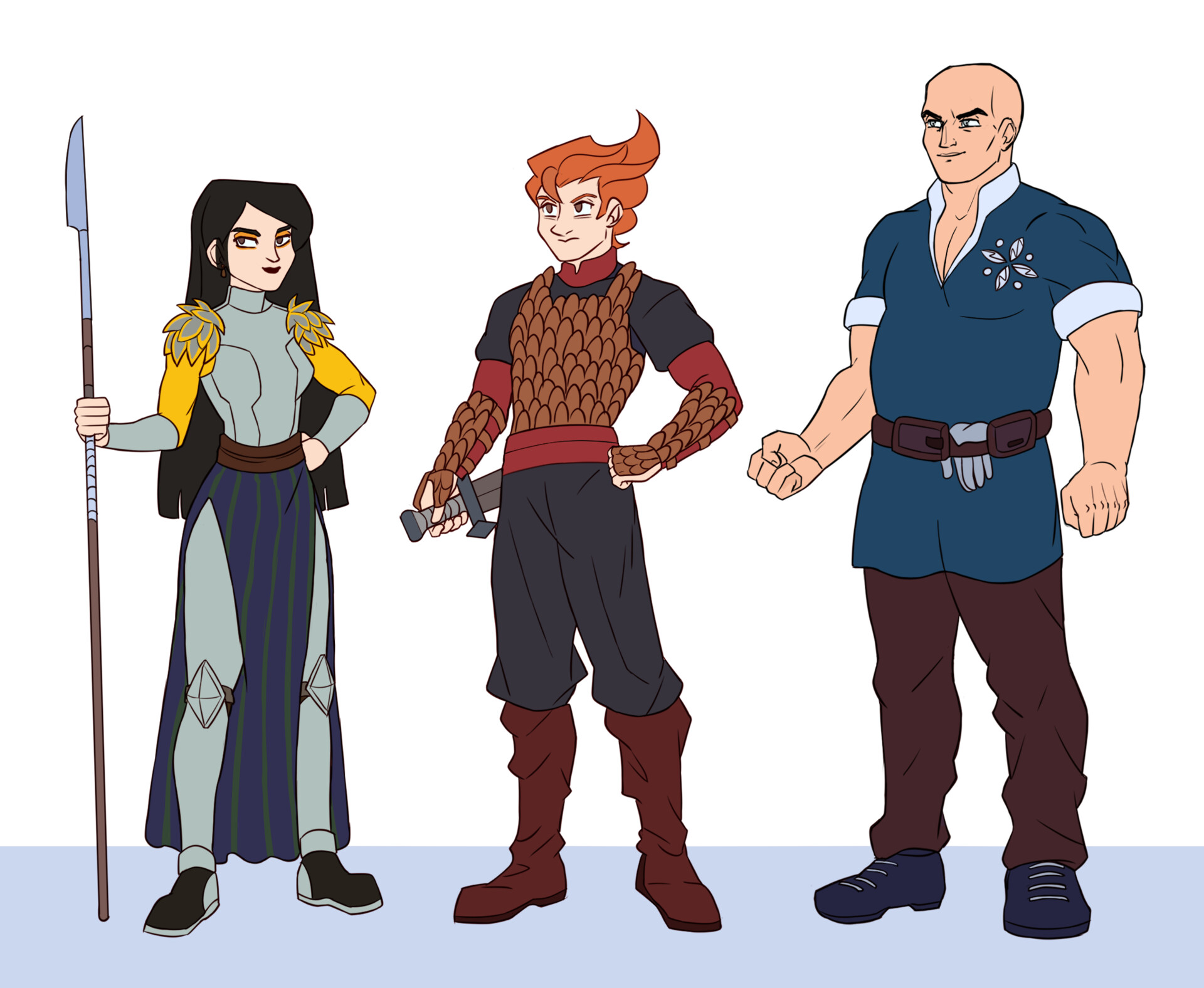 ArtStation - fantasy character designs