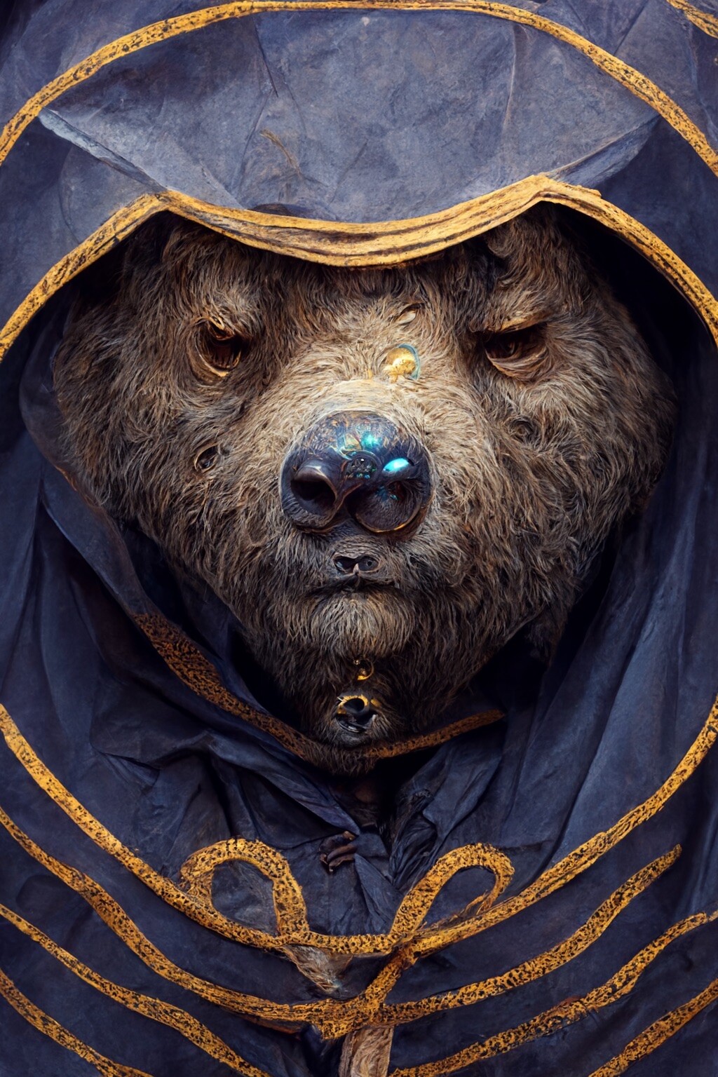 ArtStation - Wizard Bear of the Nights Watch, portraits