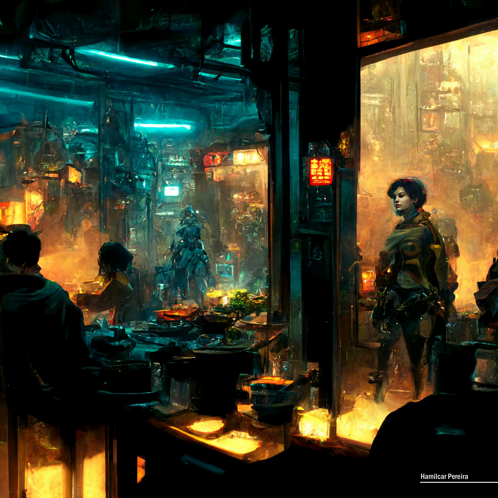 ArtStation - Sushi Bar
