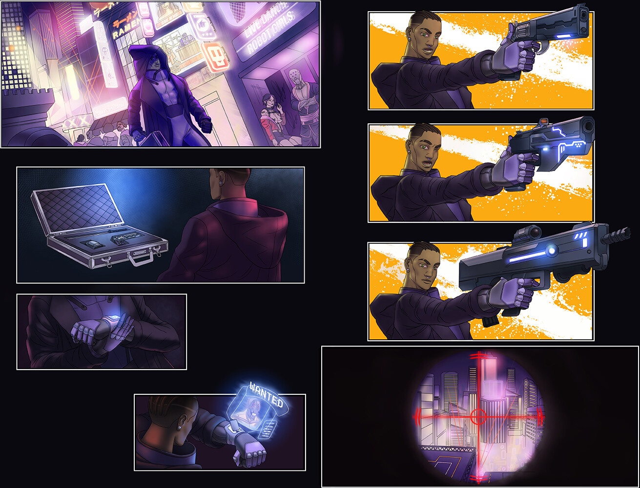 ArtStation - Sci-fi comic pages I
