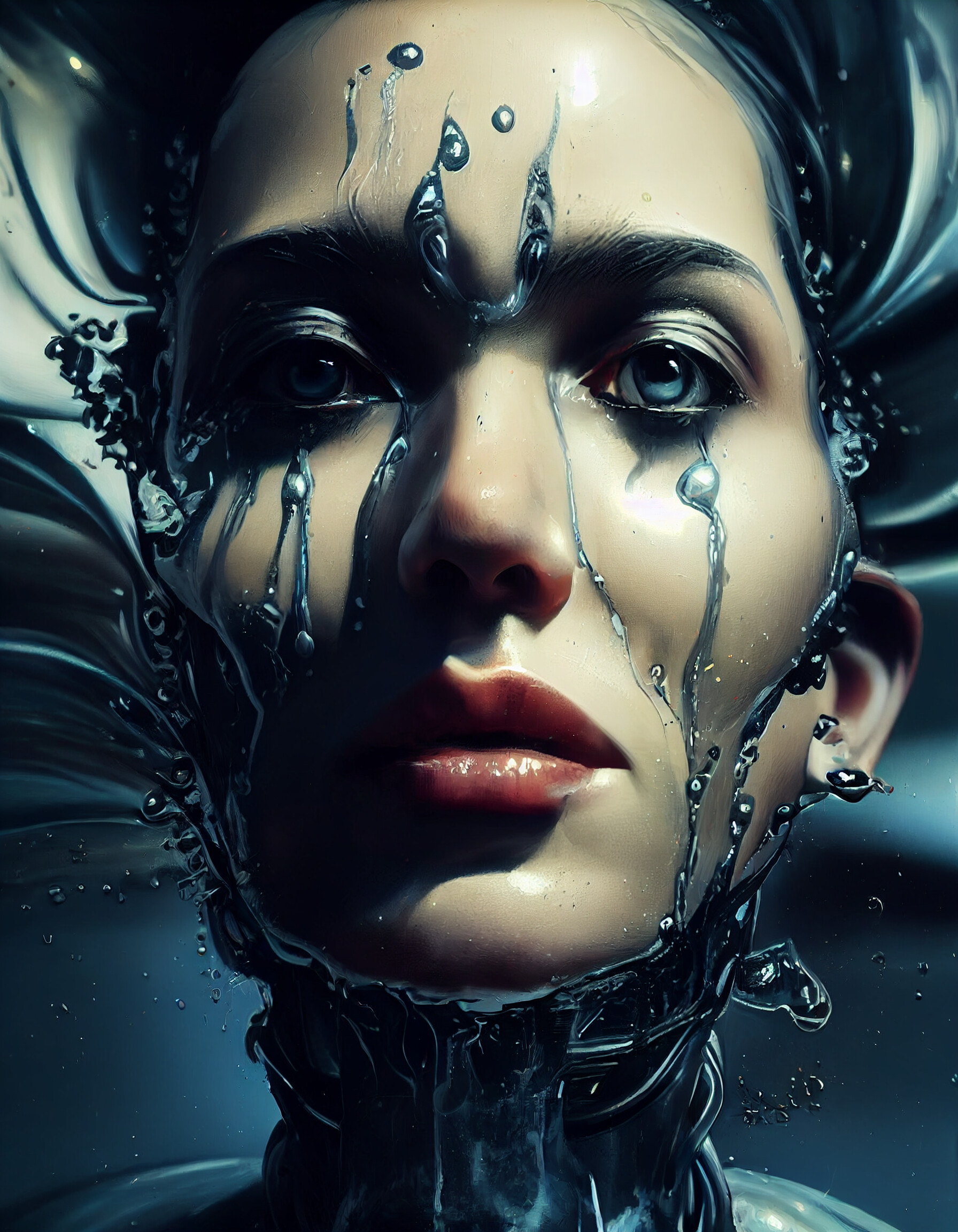 ArtStation - Female Cyborg