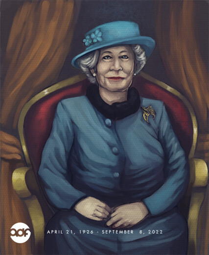 ArtStation - Queen Elizabeth II