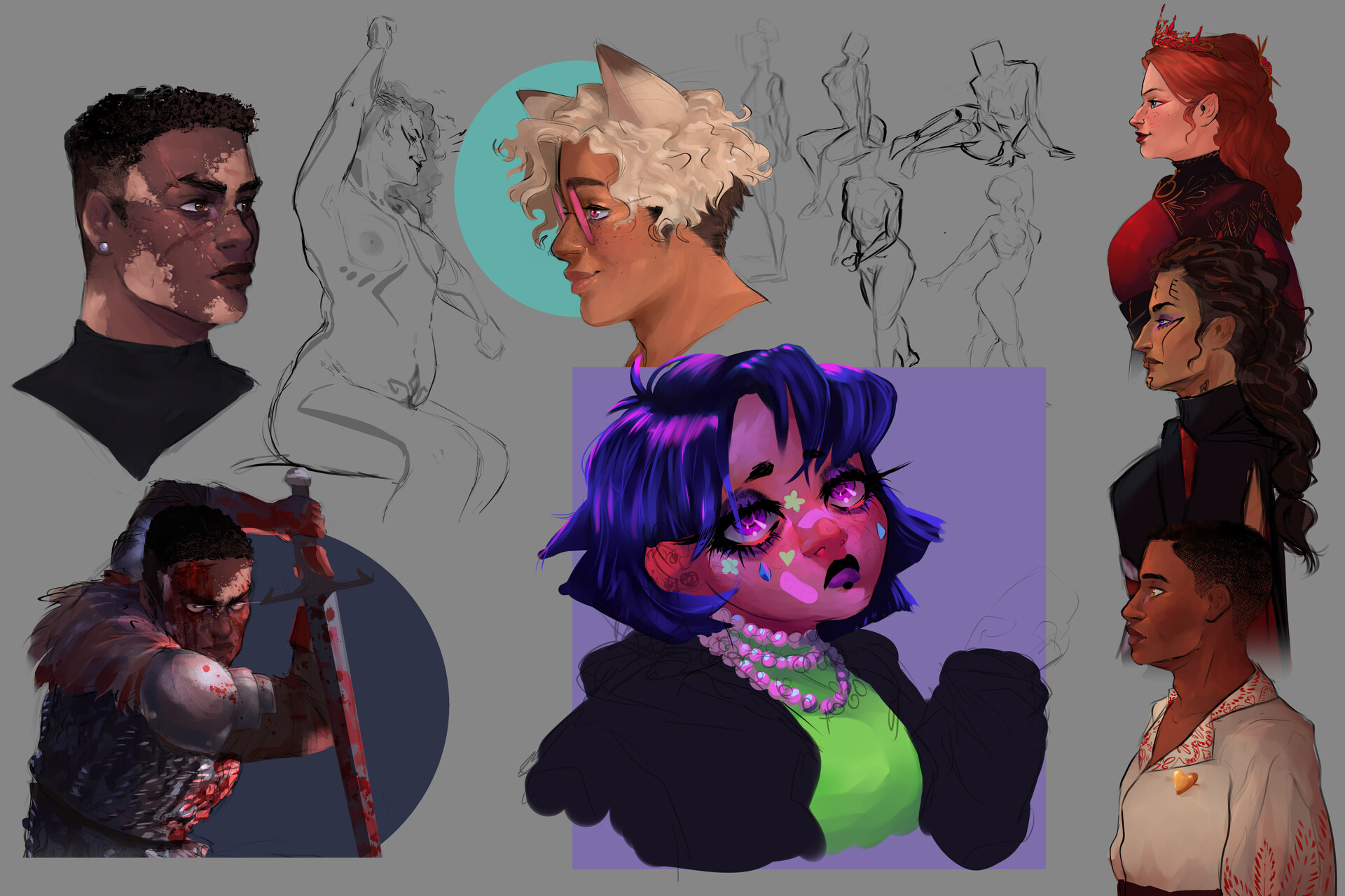 ArtStation - Sketch Compilation Page