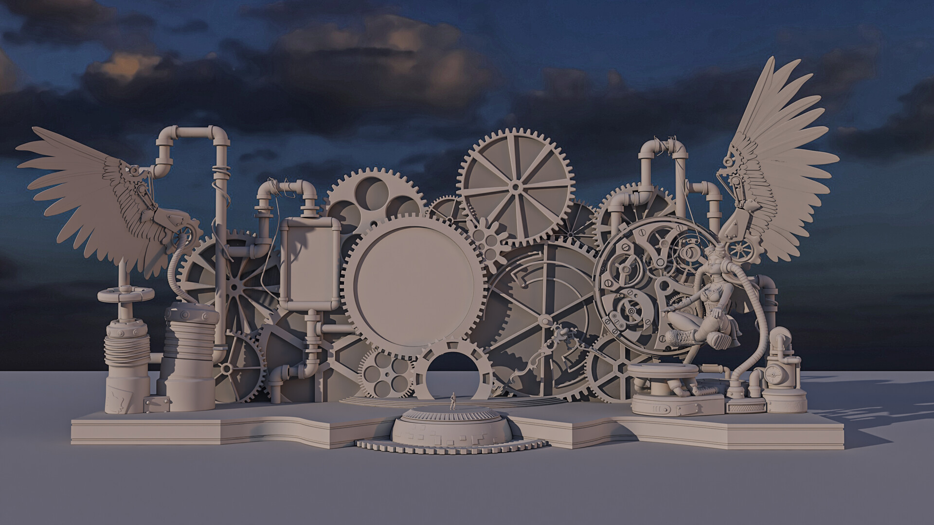 Salma Kamal - A Stage design for Tomorrowland music festival