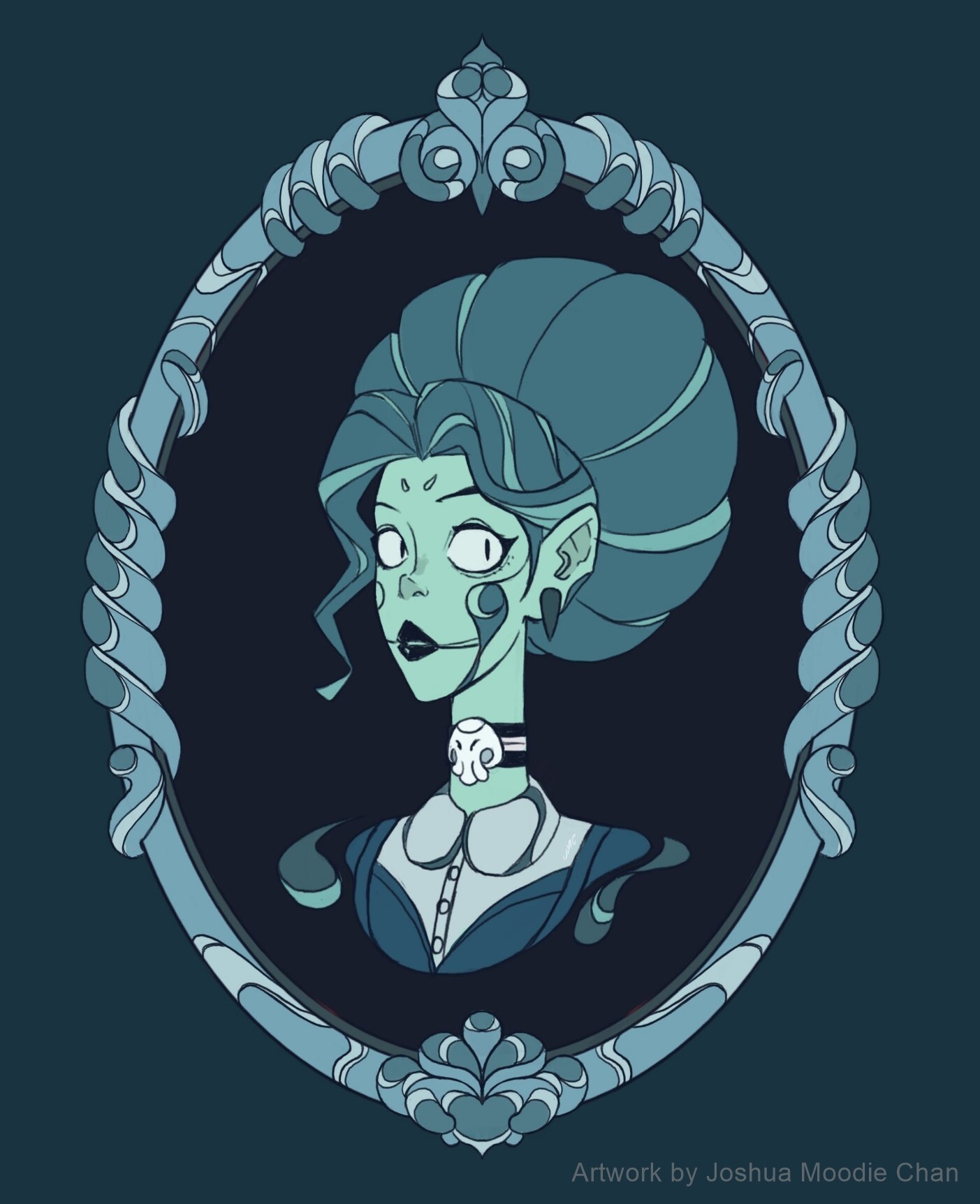ArtStation - Haunted Portrait