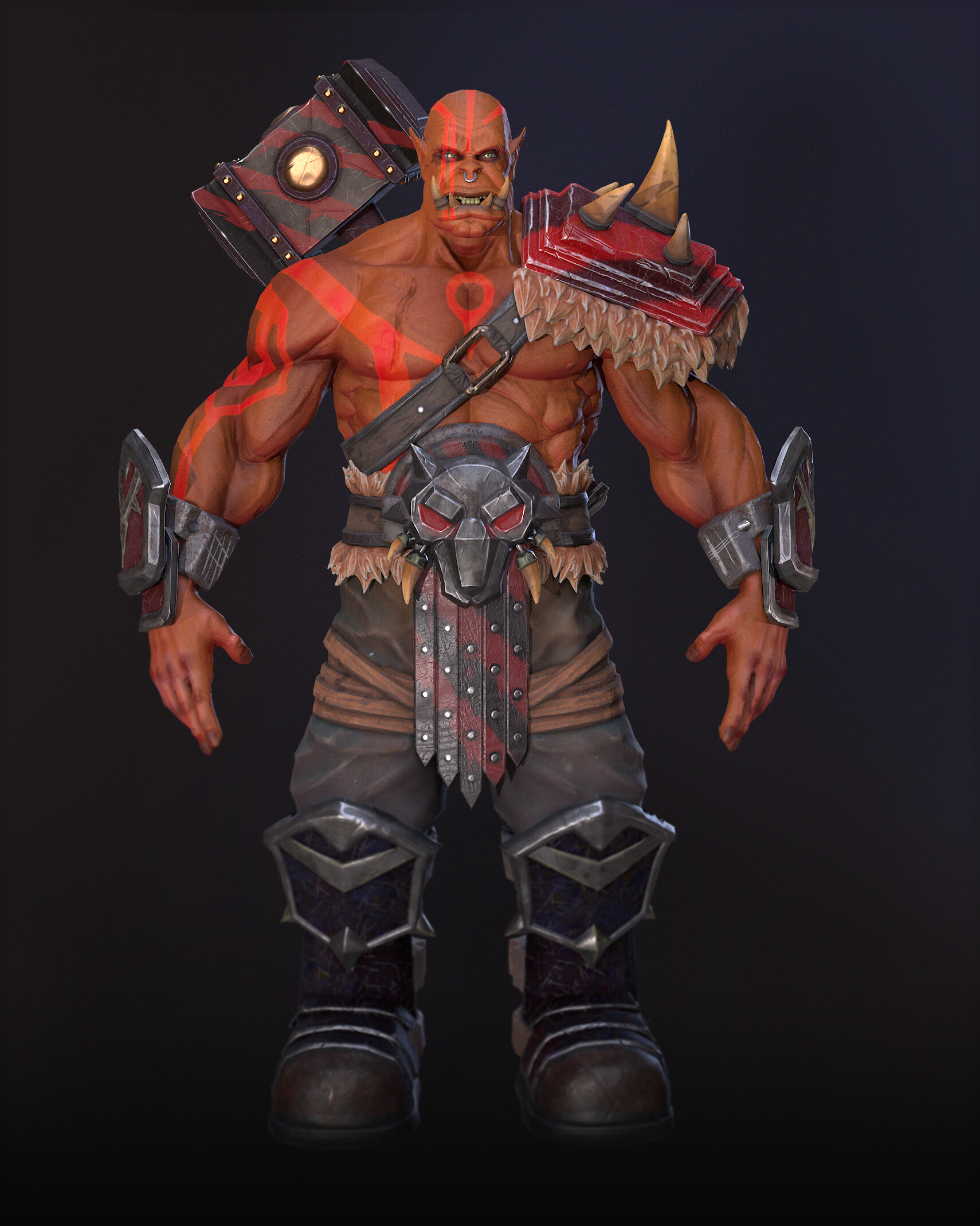 ArtStation - Orc warrior