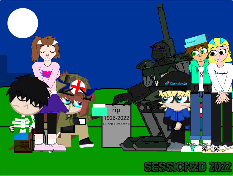 ArtStation - Queen Elizabeth II Funeral