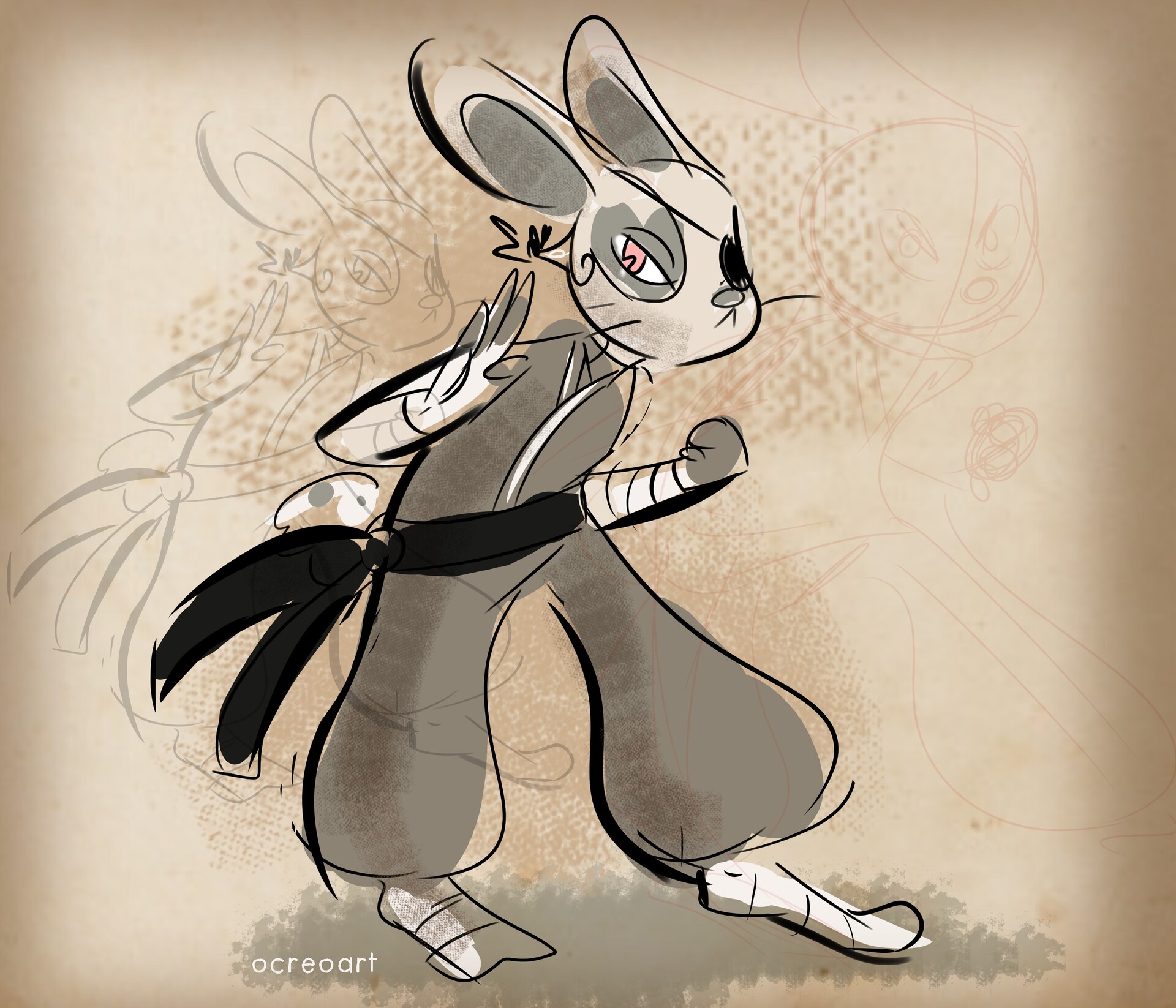 ArtStation - Bunny Character Doodle