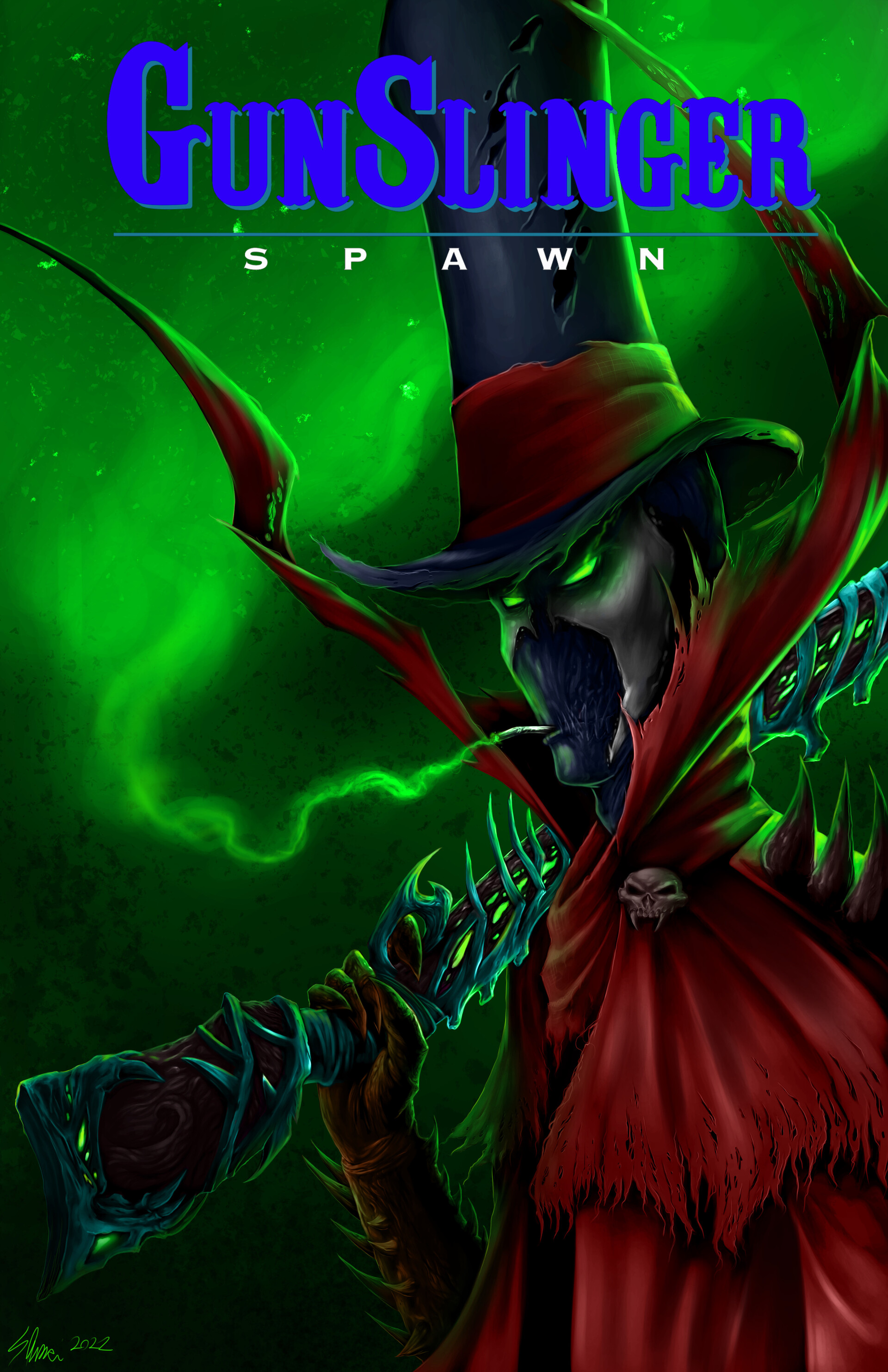 ArtStation - Gunslinger Spawn 02