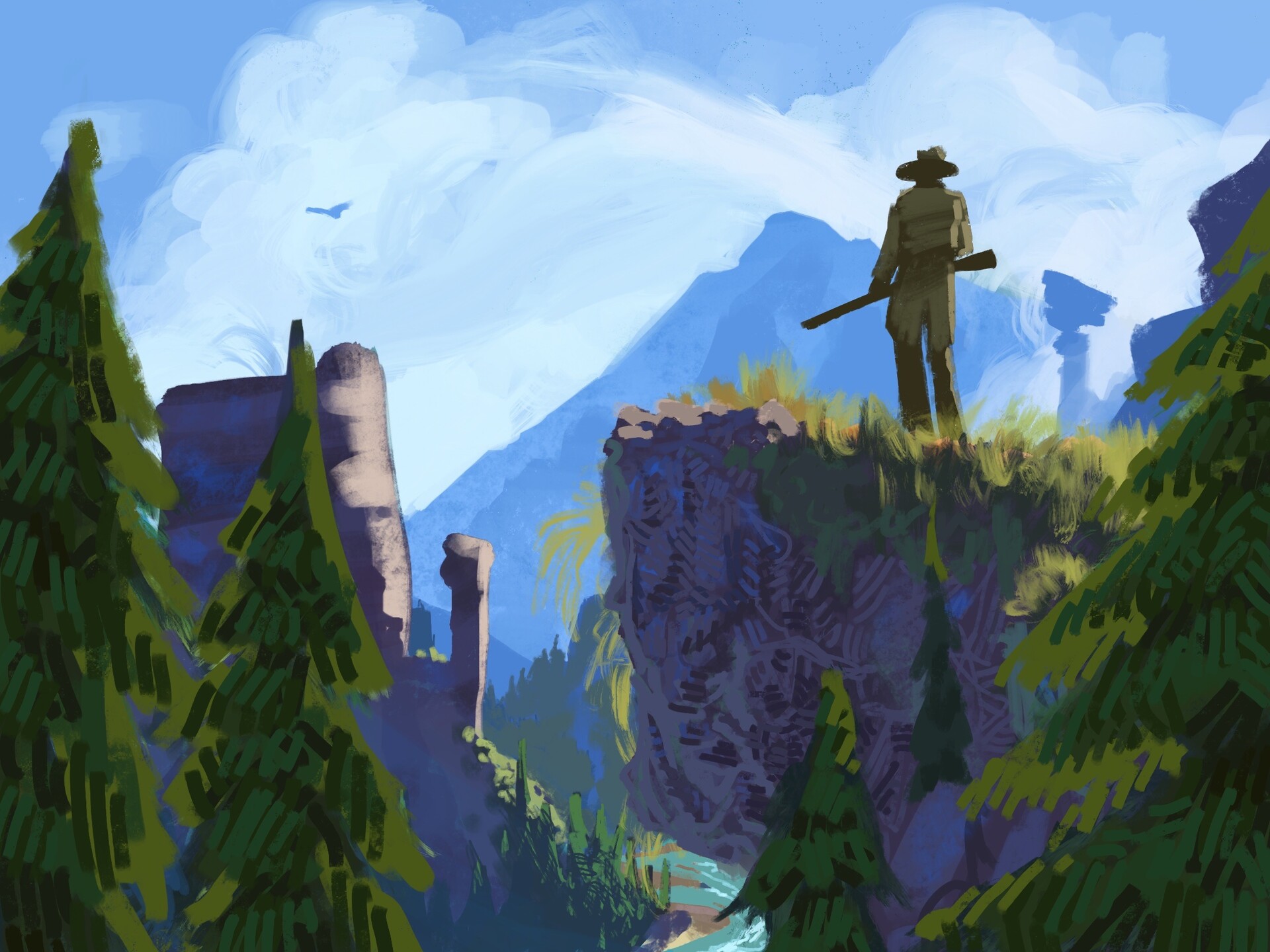 ArtStation - Back in the day