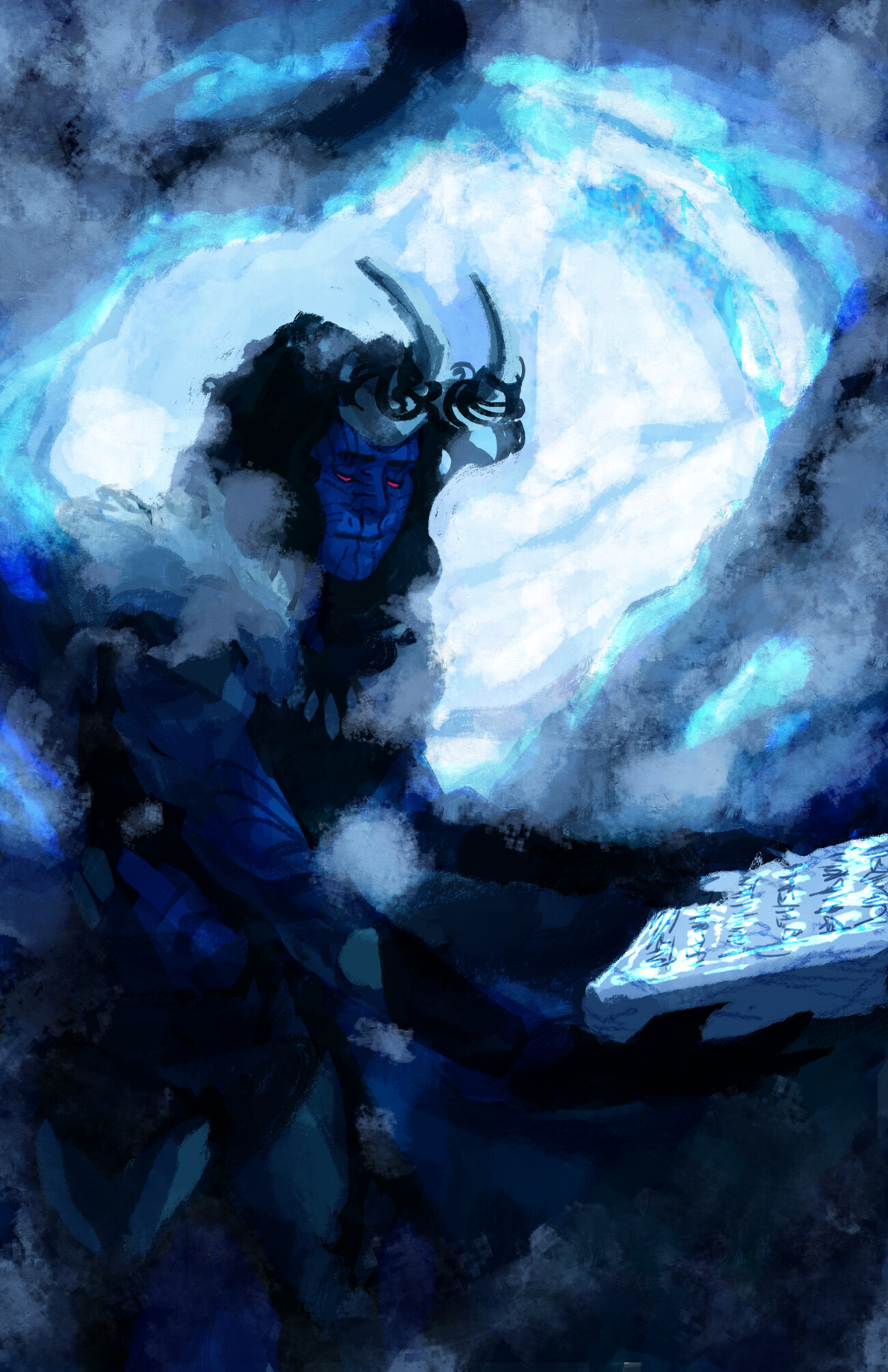 Nastia Zuchko - A Series of Lokis: Sketches