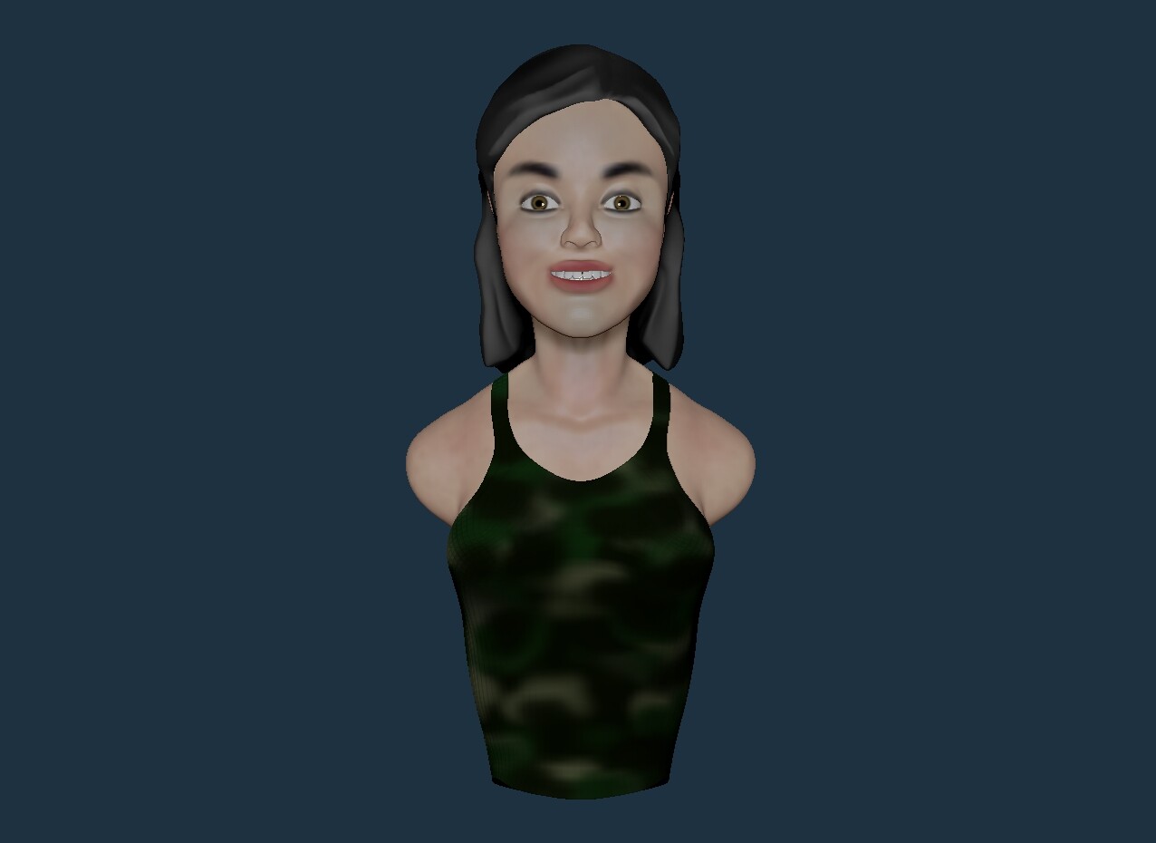 ArtStation - Army girl