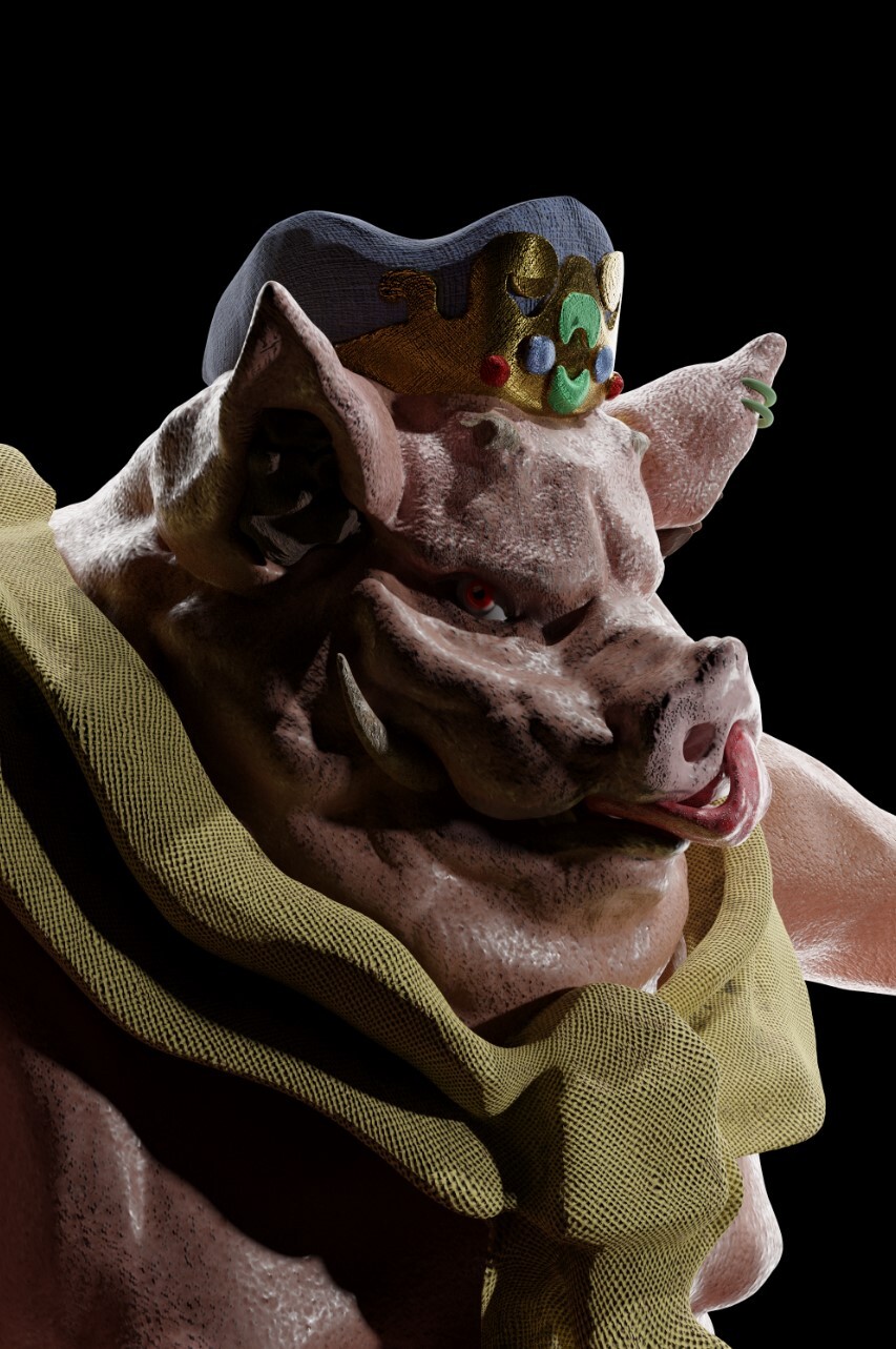 ArtStation - Zhu Bajie