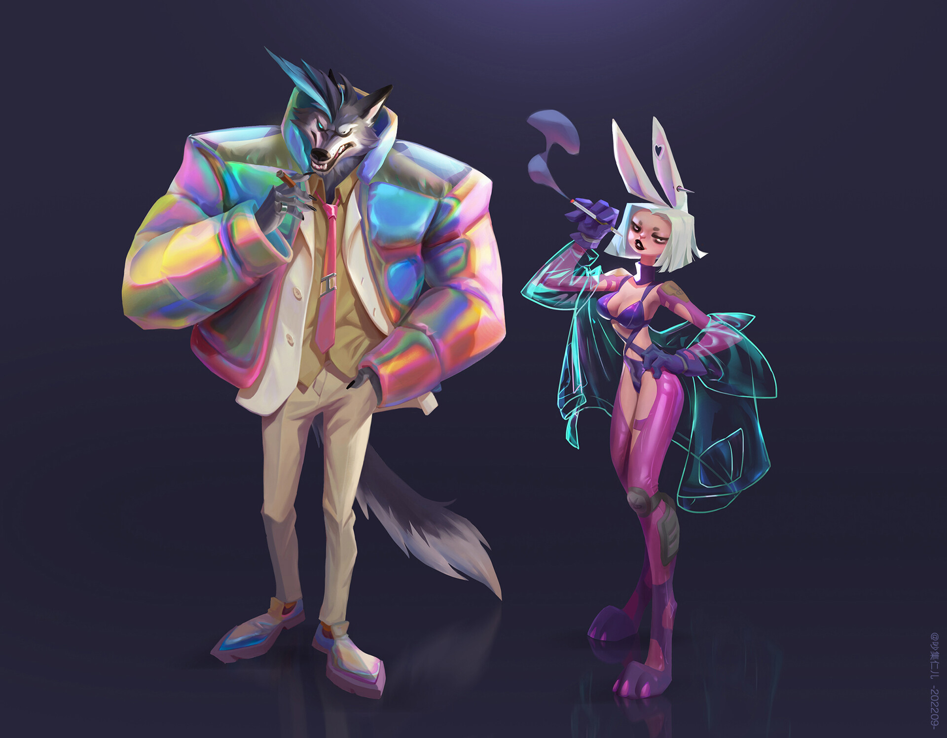 吵集仁儿 - Rabbit and Wolf