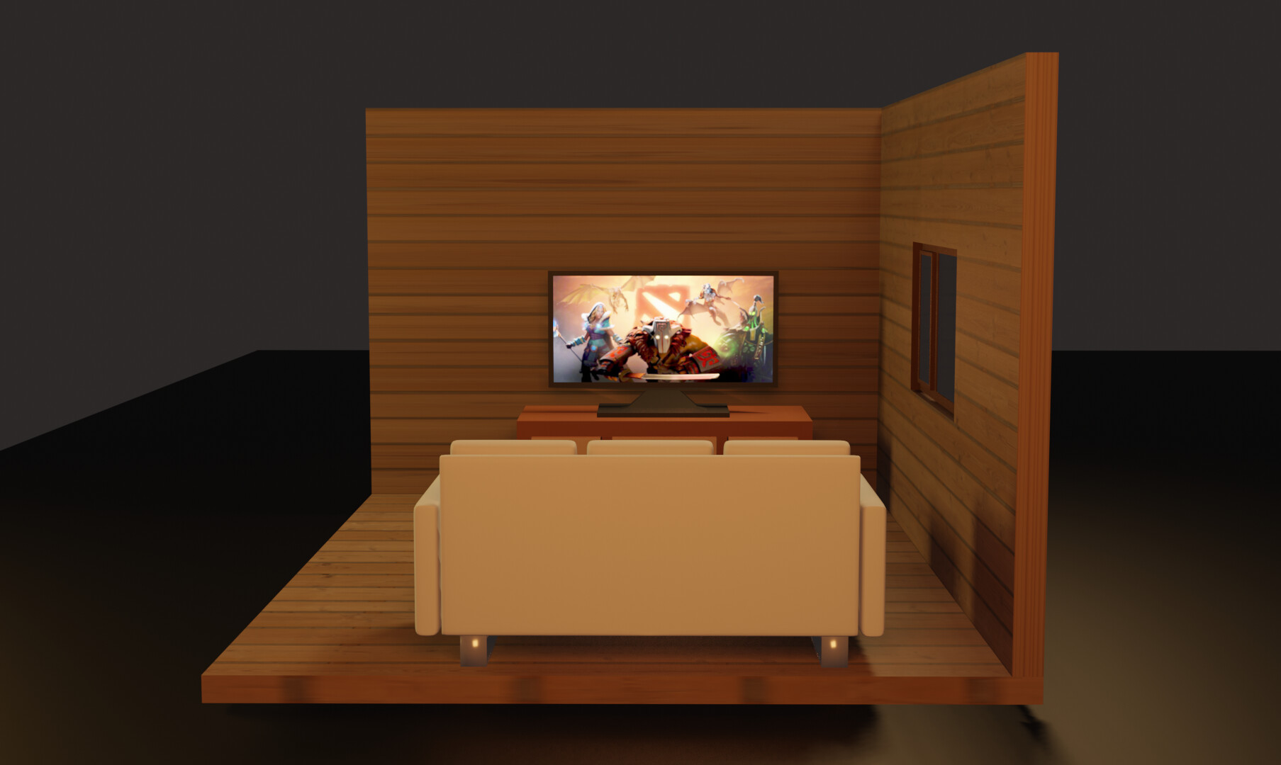 ArtStation - August 2022 Project : Living Room