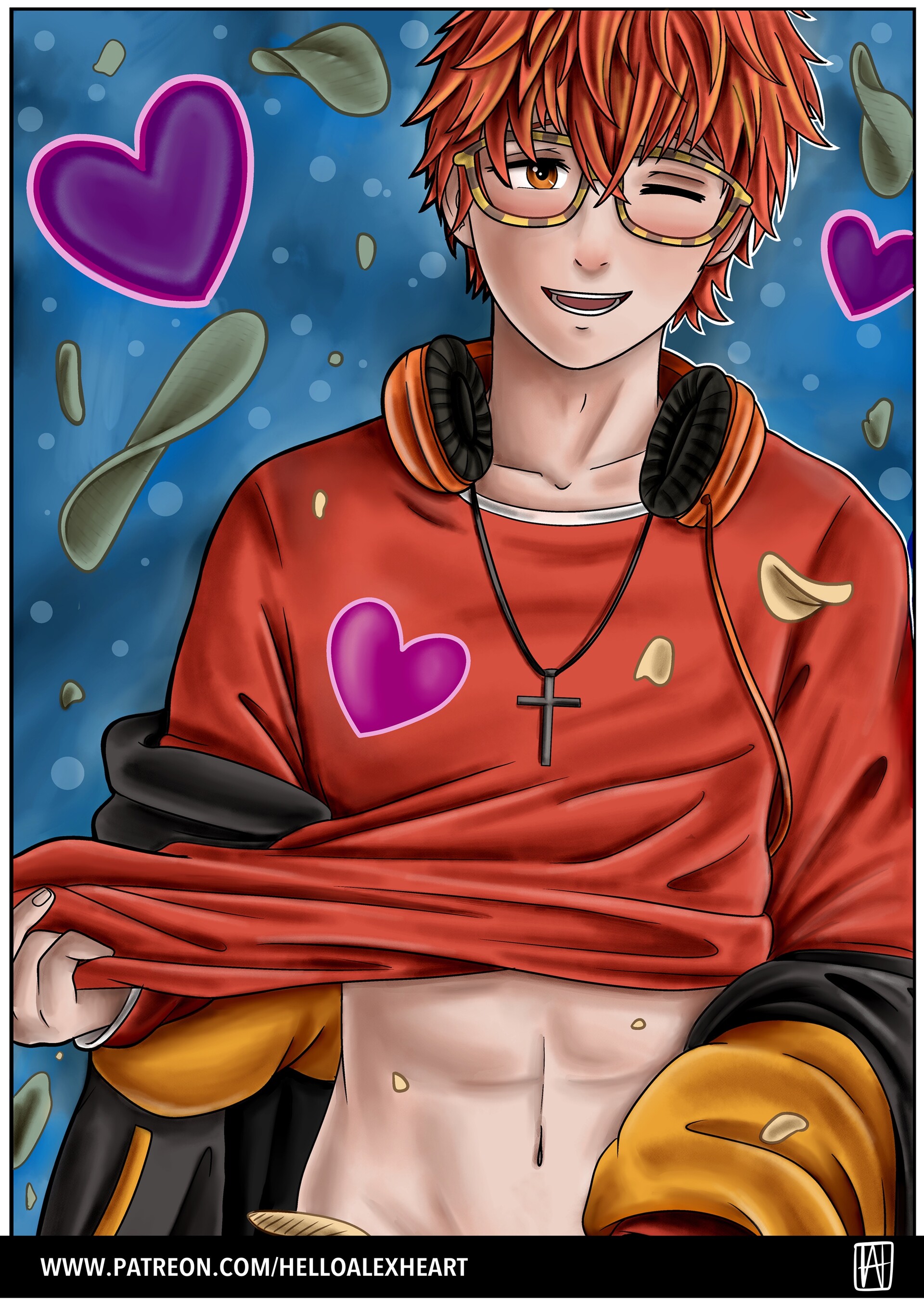 ArtStation - 707 mystic Messenger