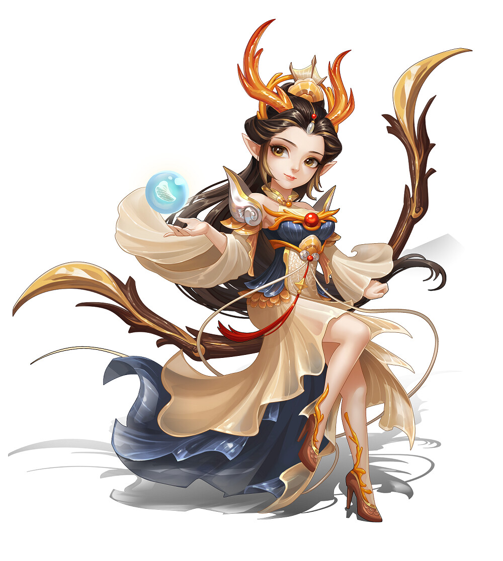 ArtStation - Chinese style painting design