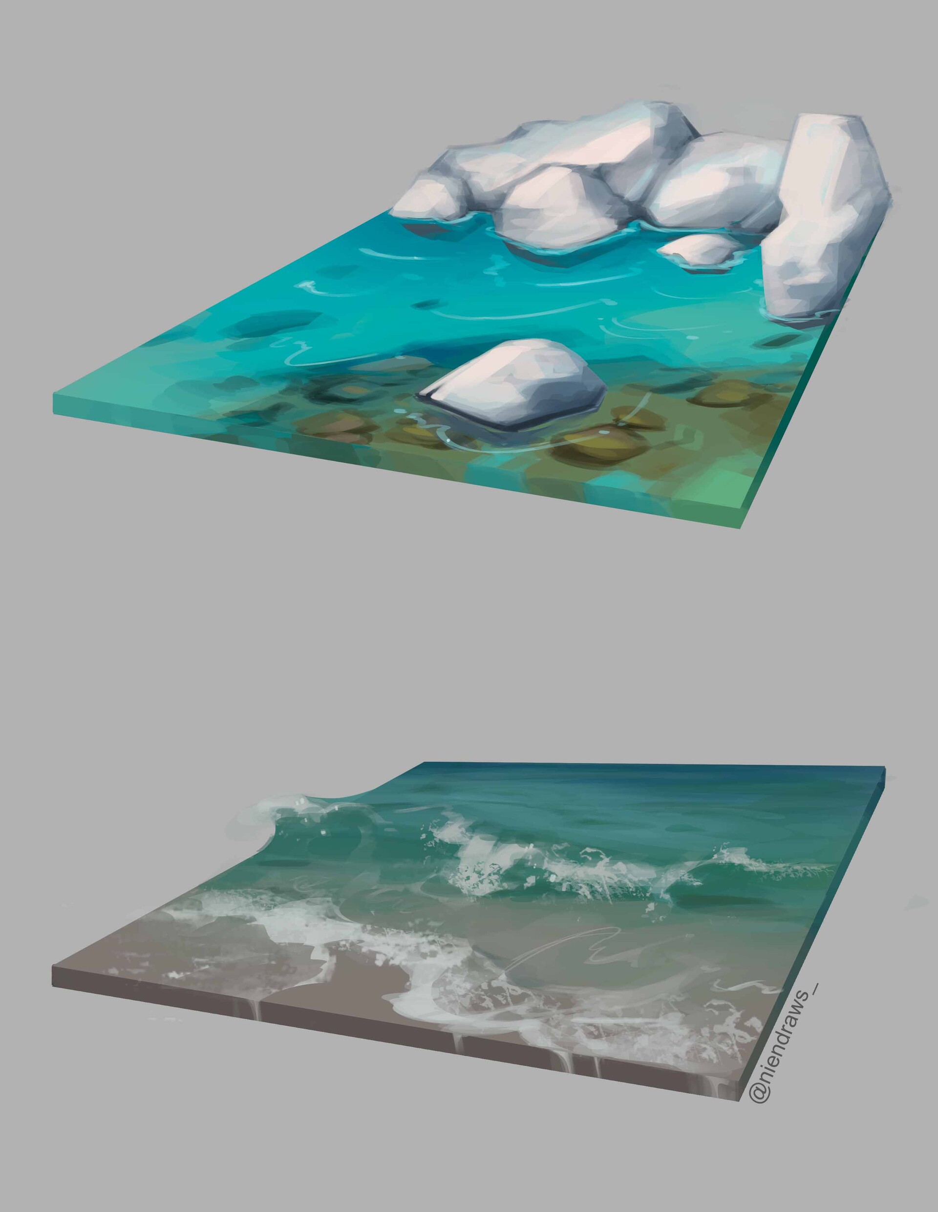 ArtStation - Water practices