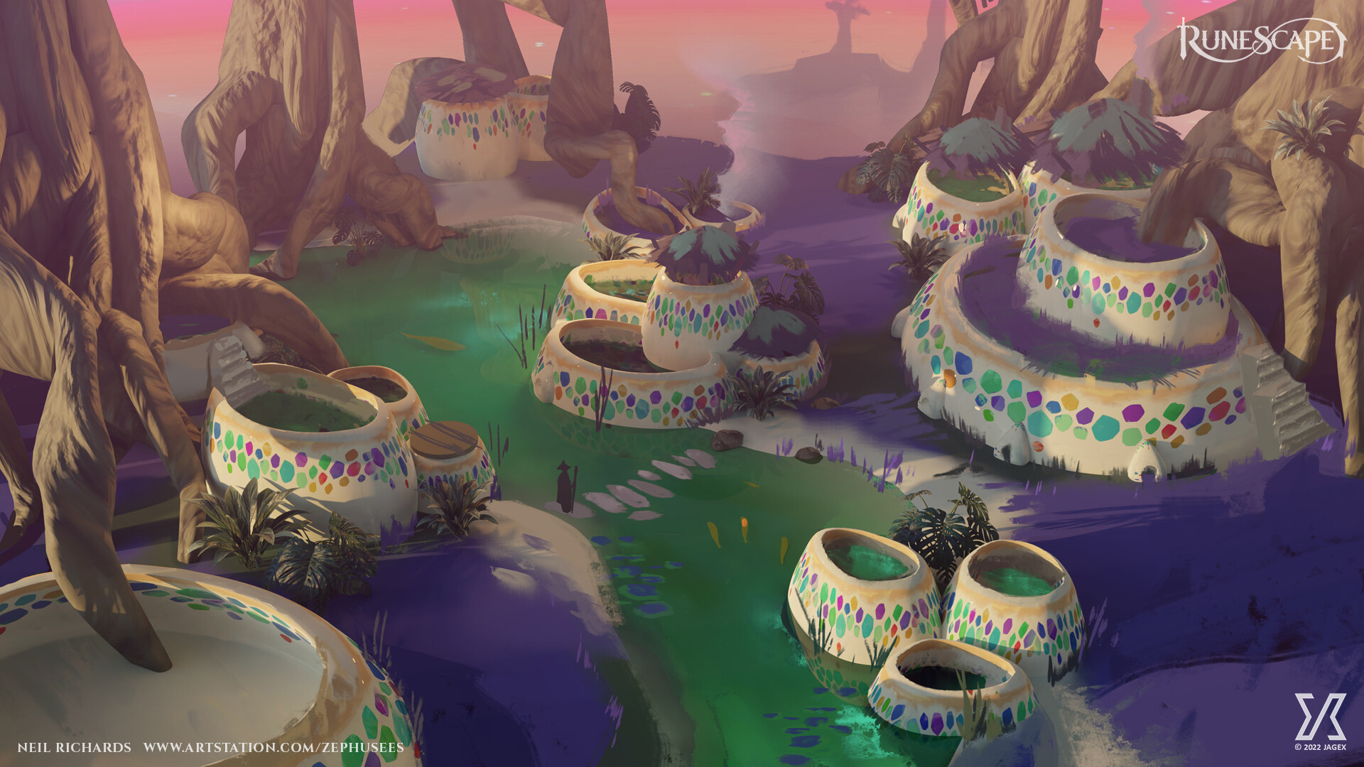 Jagex Games Studio - Concept Art - Elder God Wars