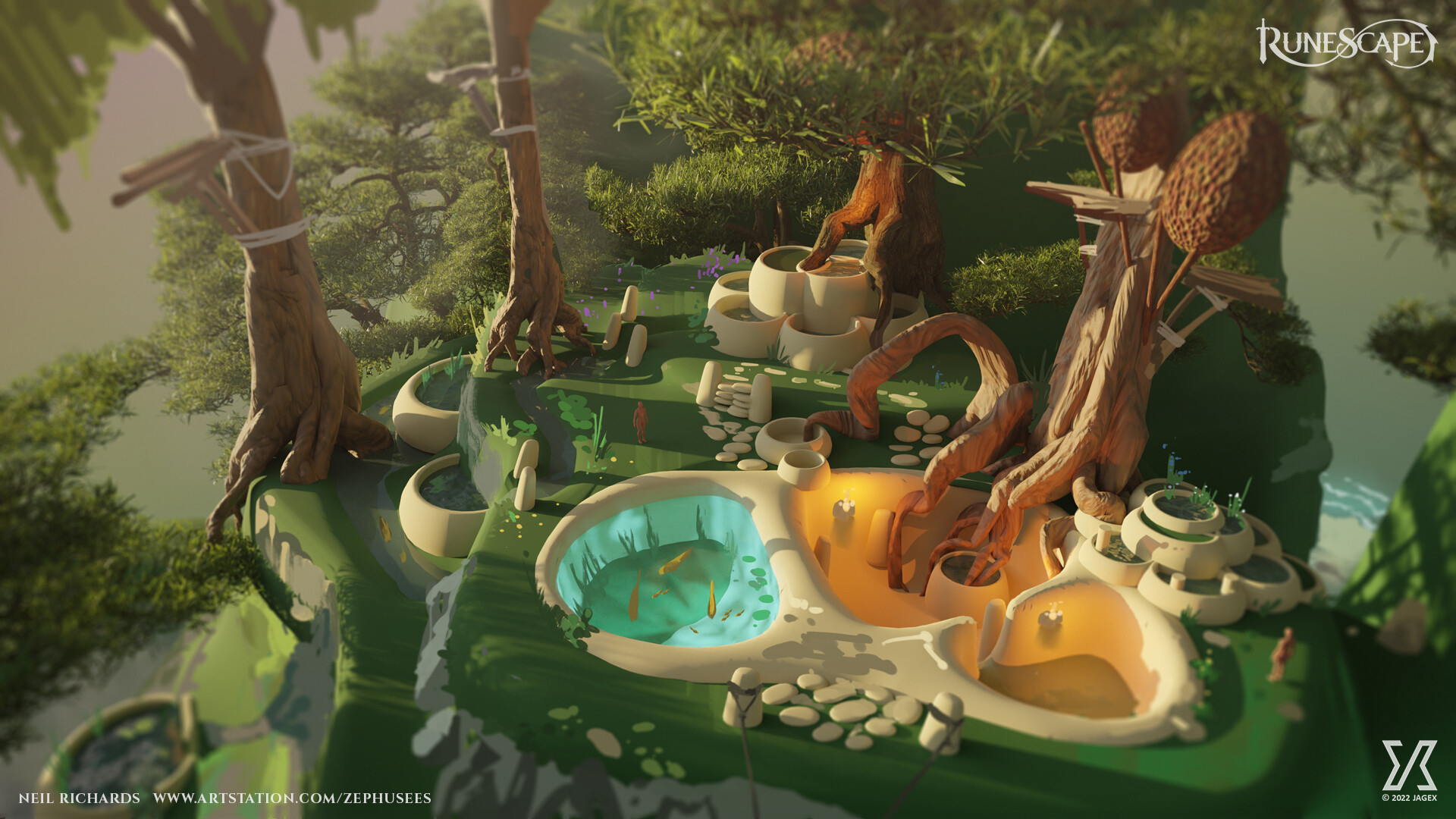 Jagex Games Studio - Concept Art - Elder God Wars