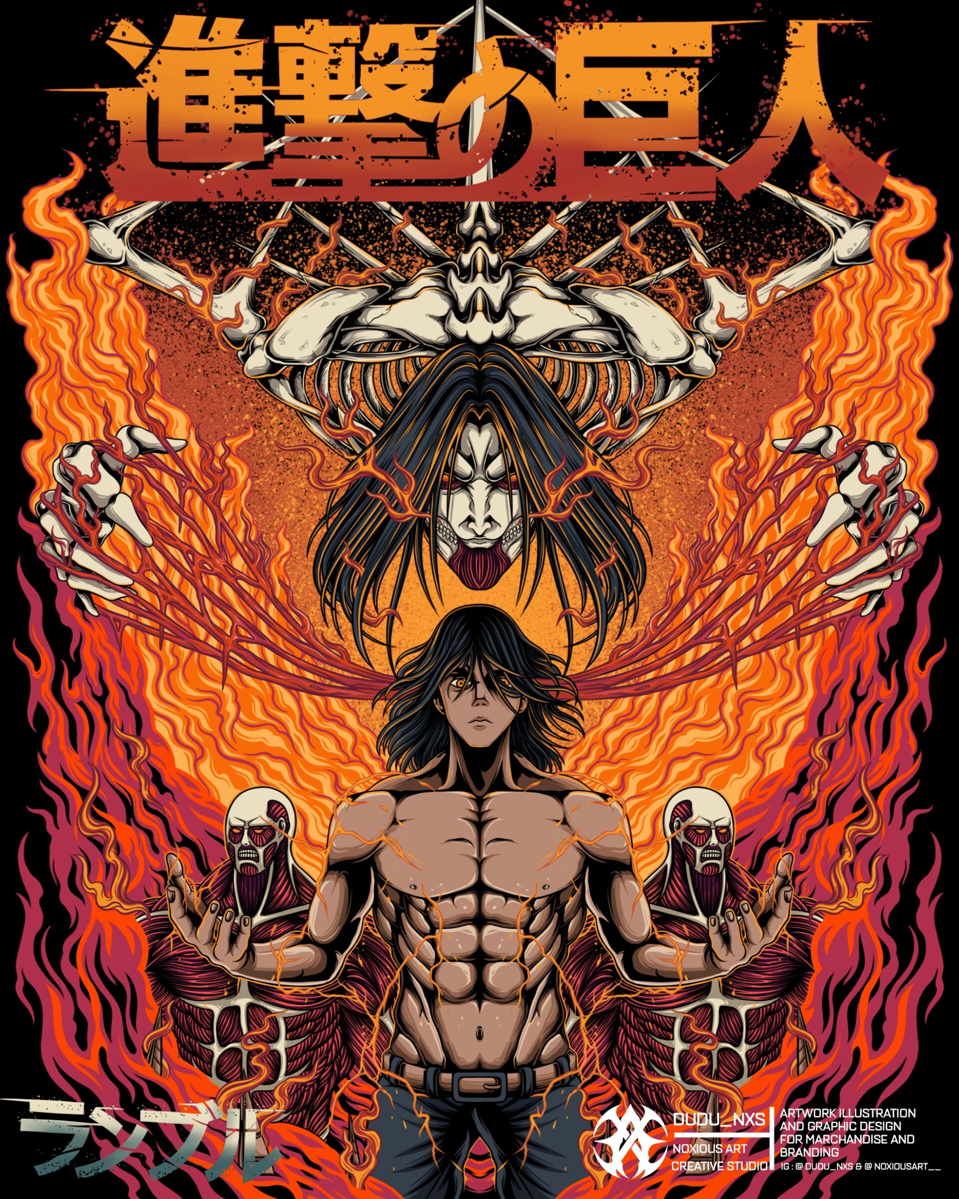 ArtStation - Design Character Anime AOT