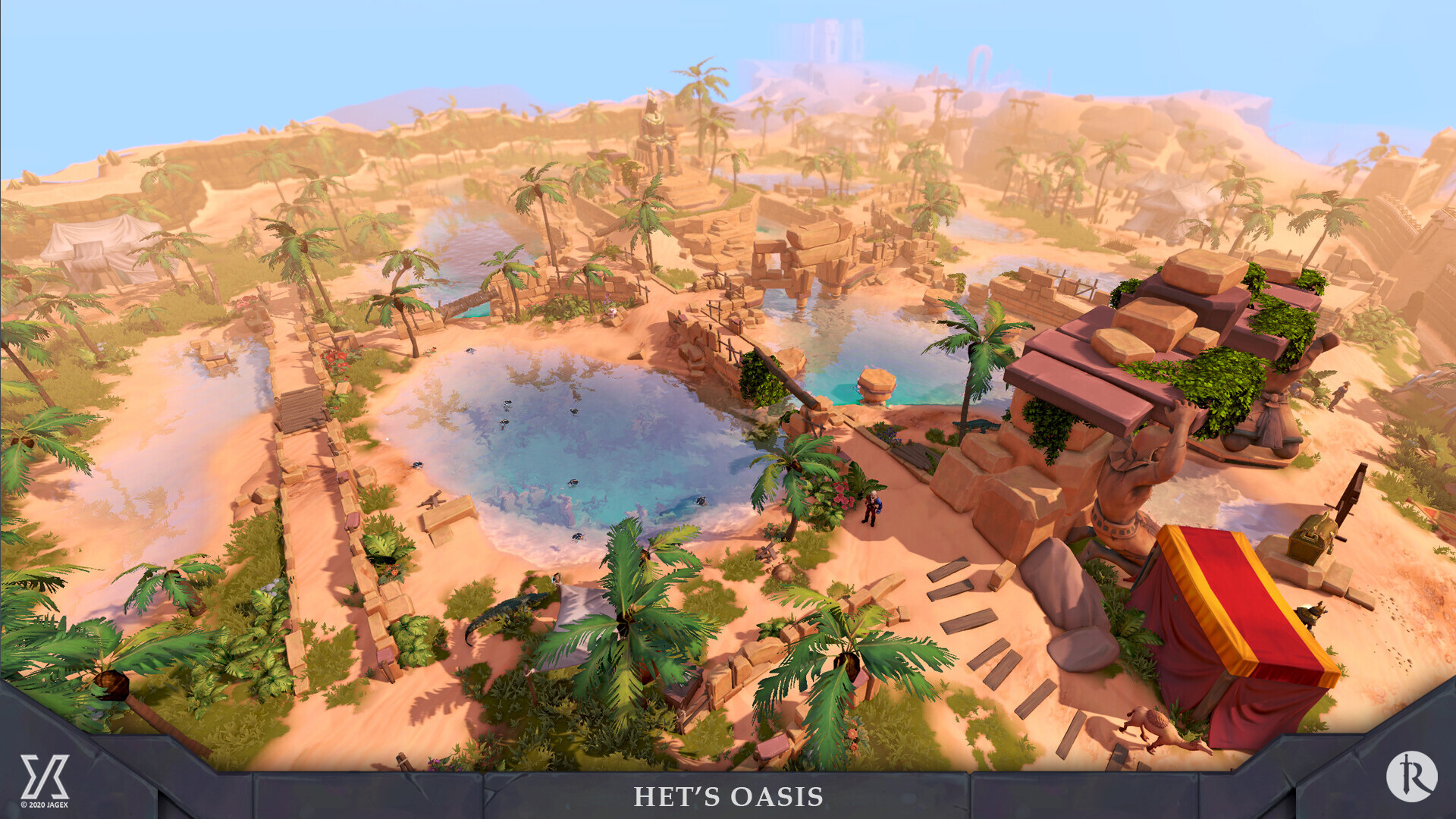 Jagex Games Studio - Environment Art - Het's Oasis