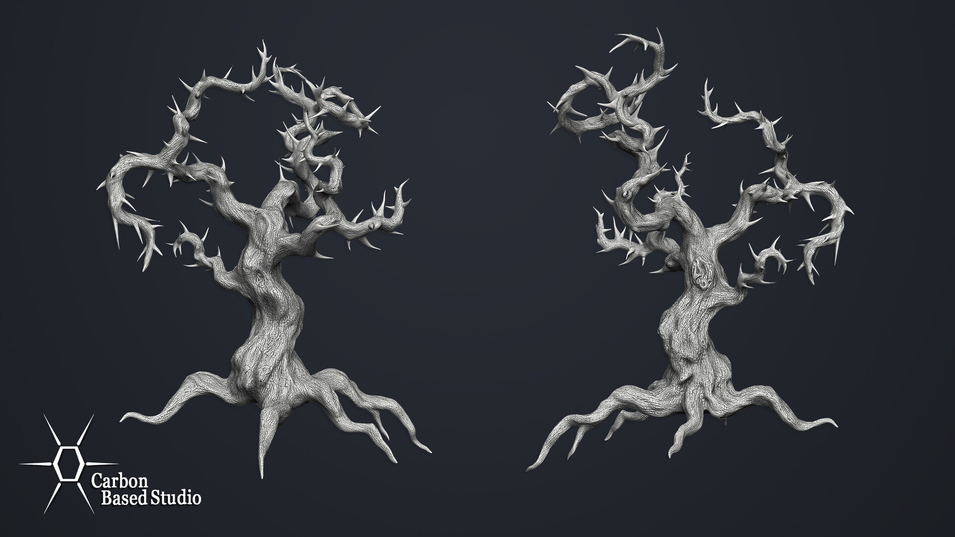 ArtStation - Dark fantasy forest