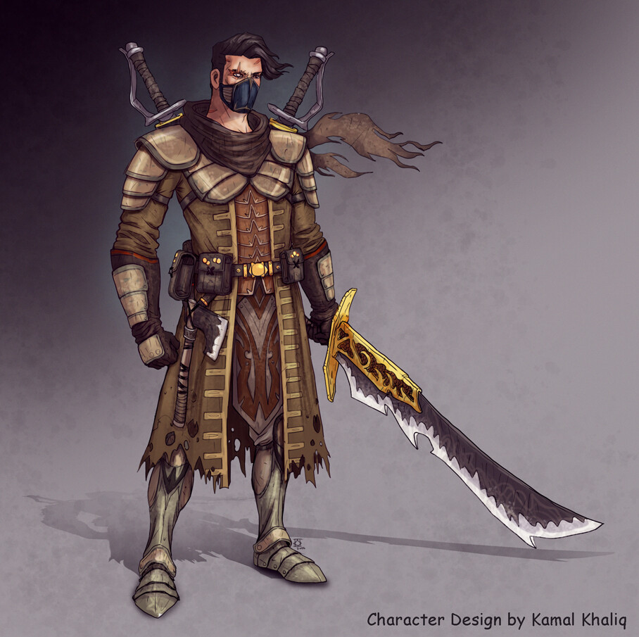 ArtStation - Bounty Hunter concept art