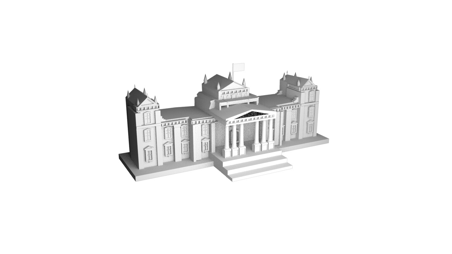 ArtStation - RRR SCOTT"S PALACE 3D MODEL [RISE ROAR REVOLT] without texture