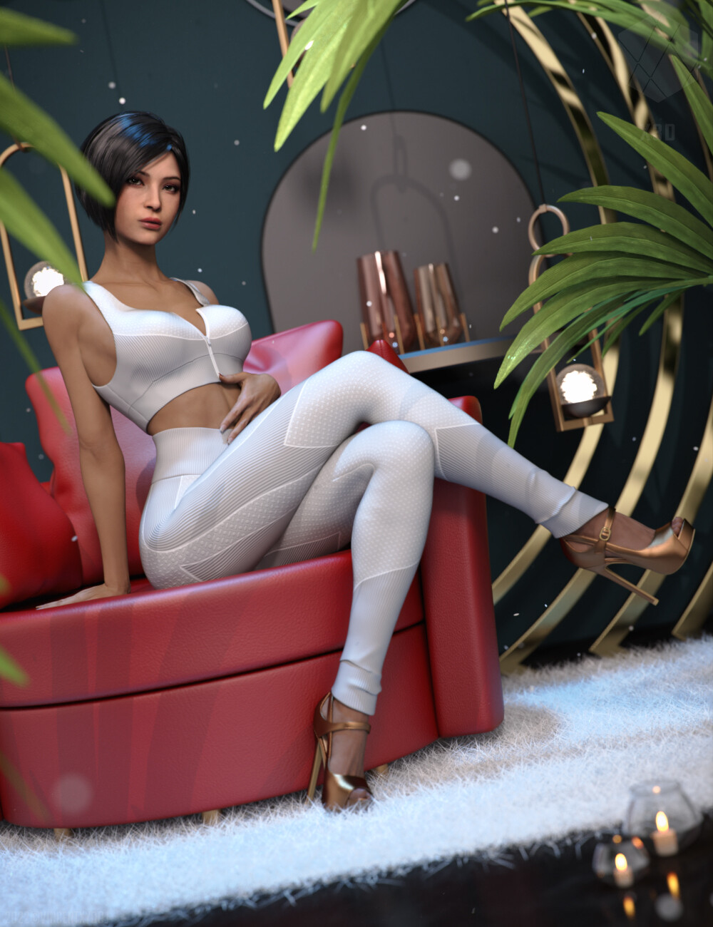 ArtStation - Softly - Poses for G8F/G8.1F by Hameleon