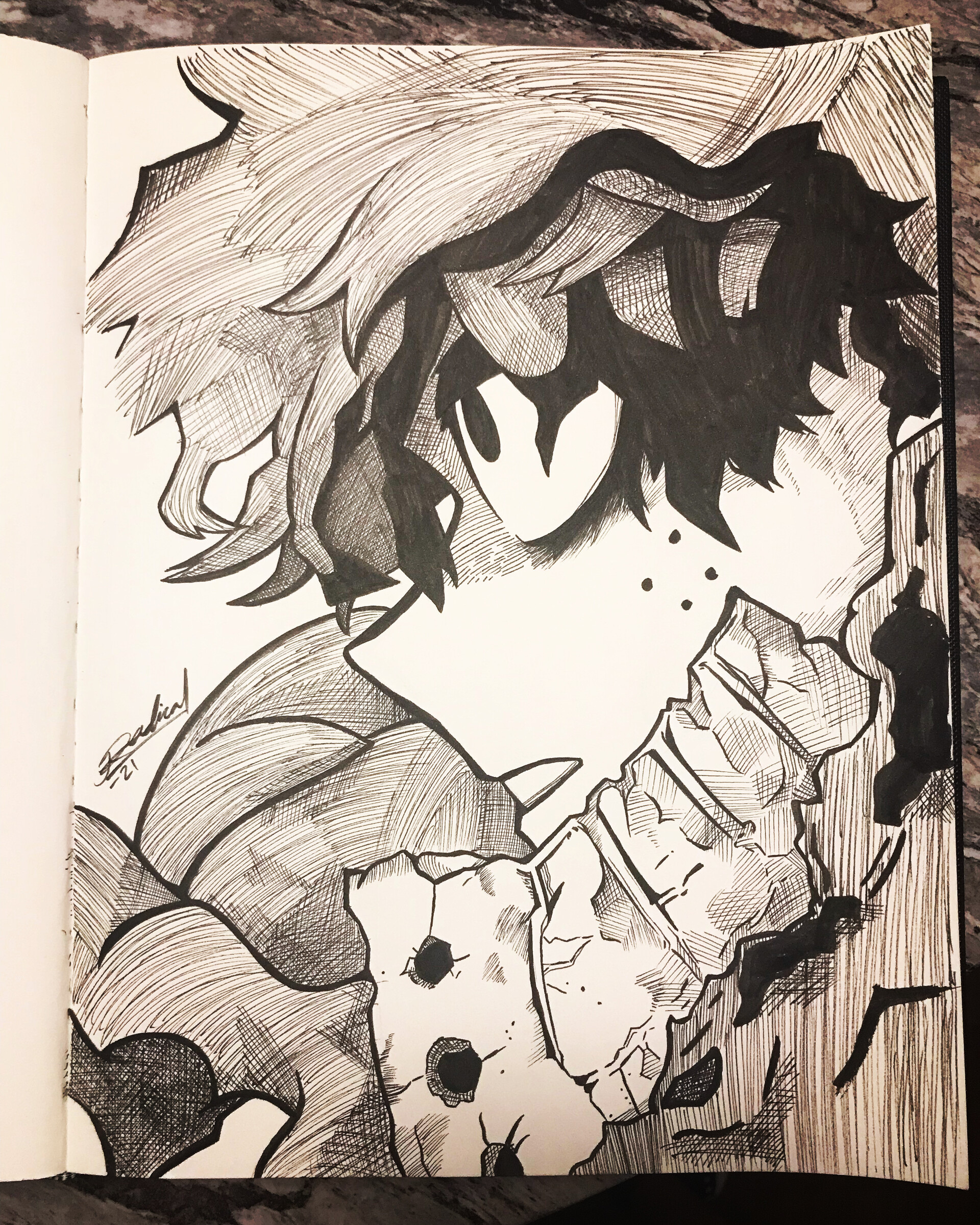 ArtStation - MIDORIYA - DEKU