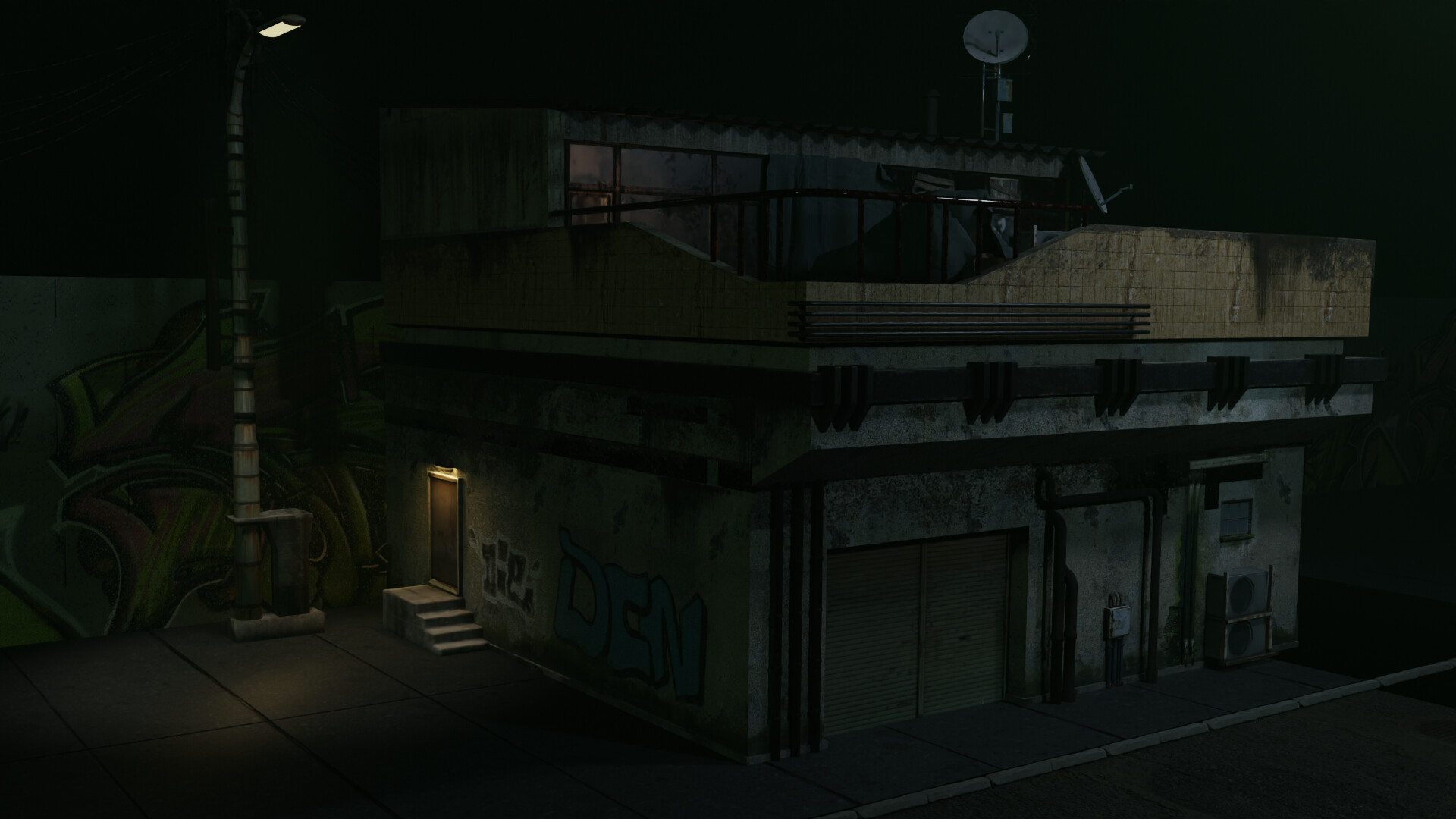 ArtStation - Game ready building design