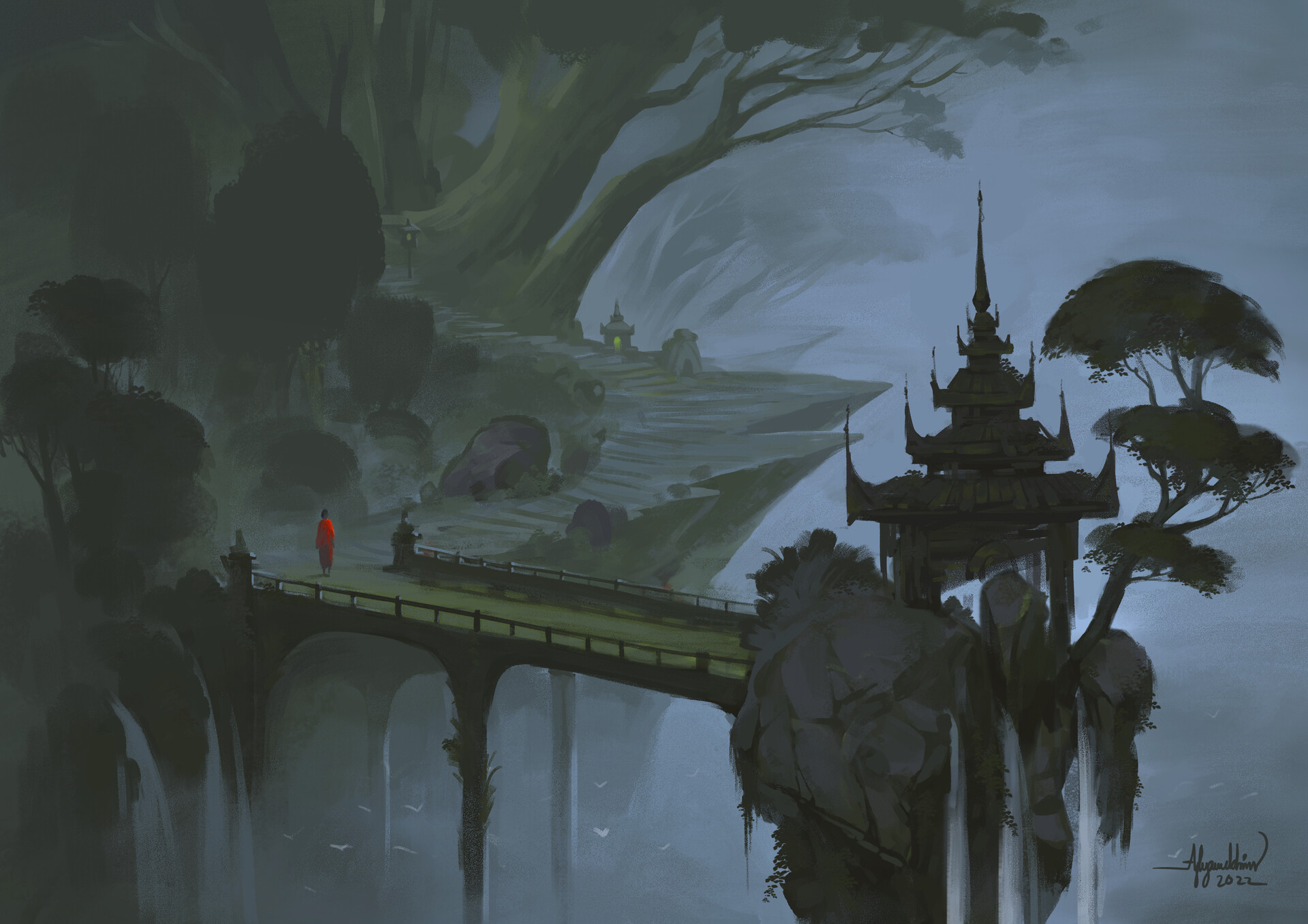 ArtStation - Old Monastry