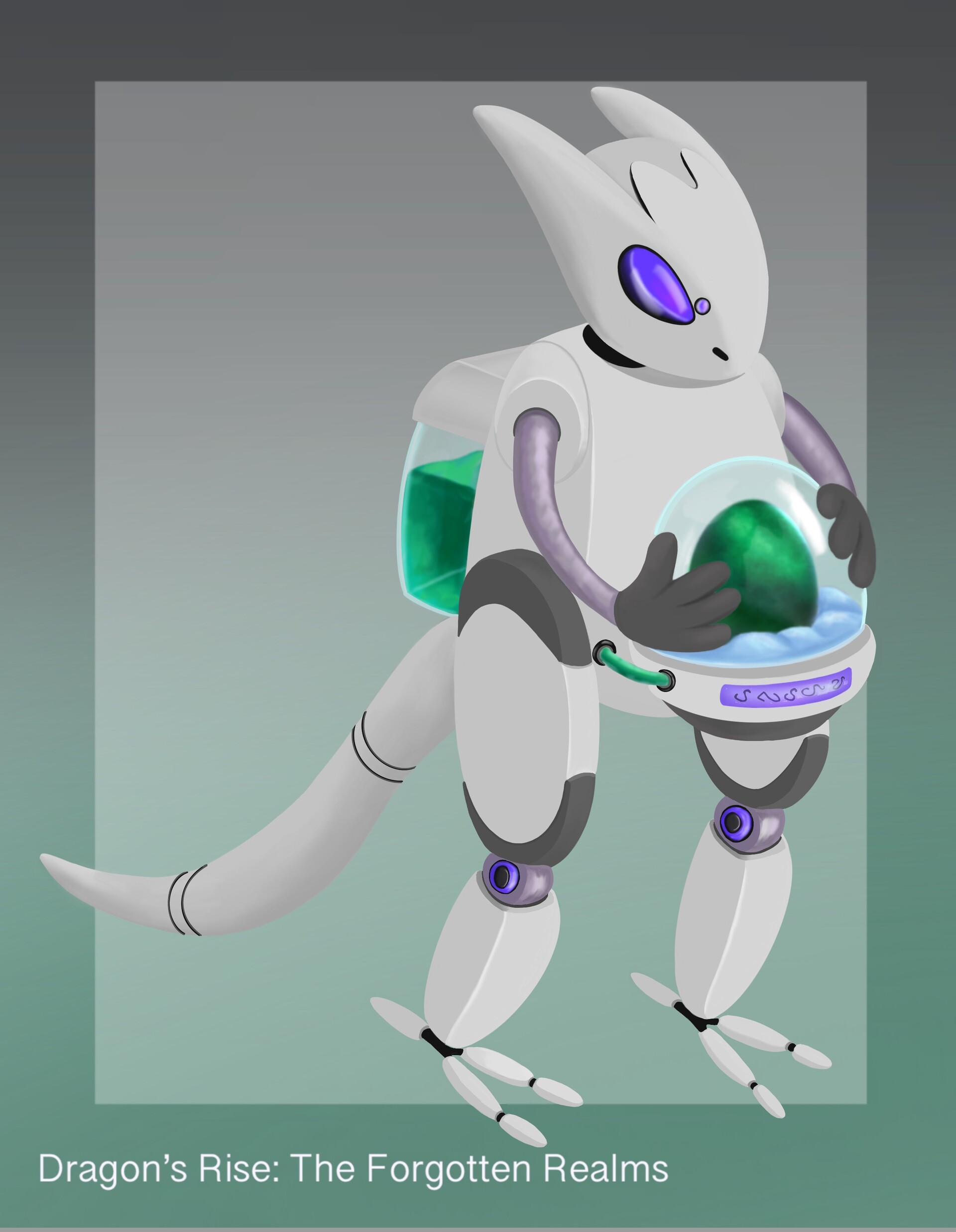 ArtStation - The Dragon Robot concept for ArtStation Challenge Dragon's ...