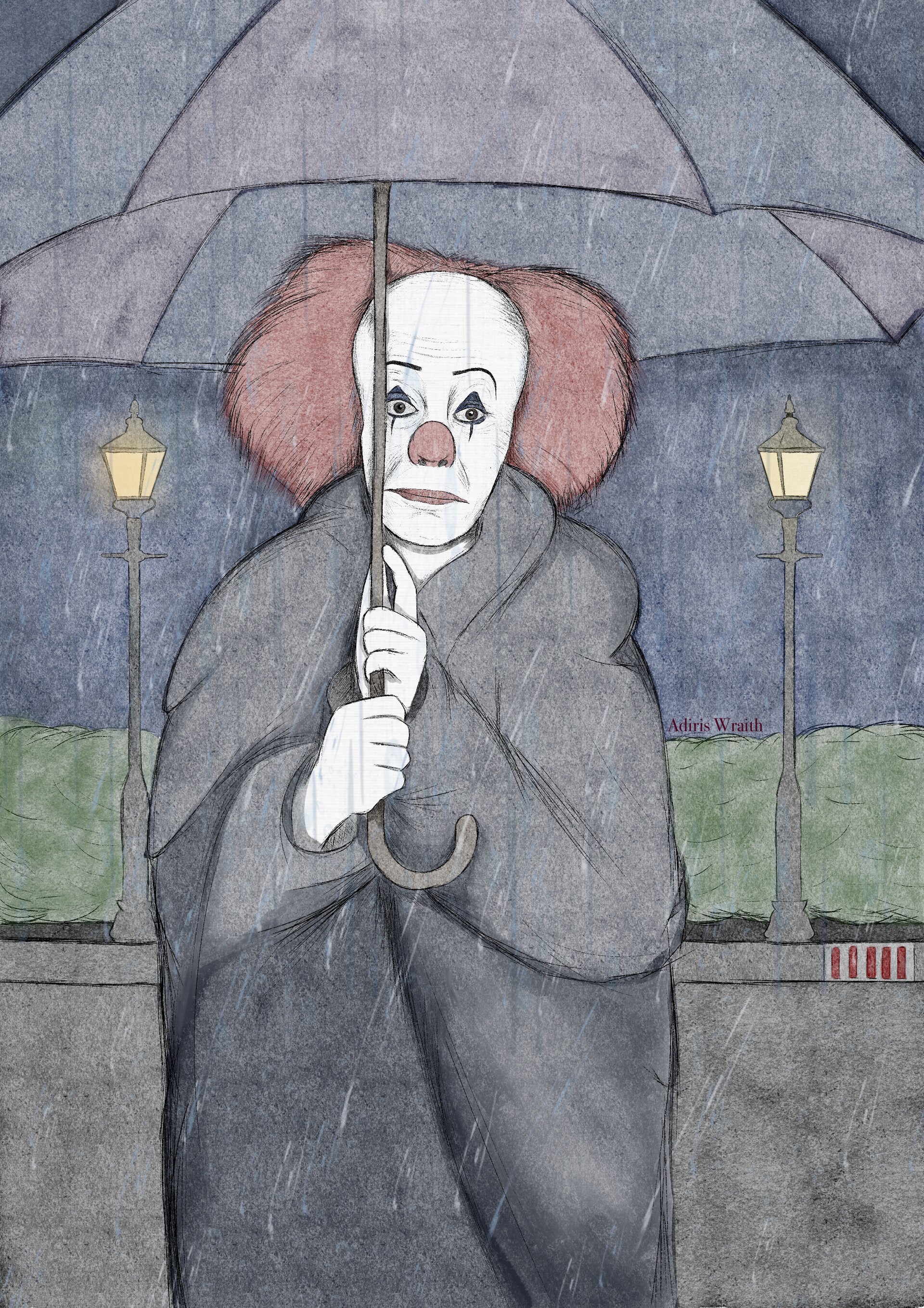 ArtStation - Colored Pennywise