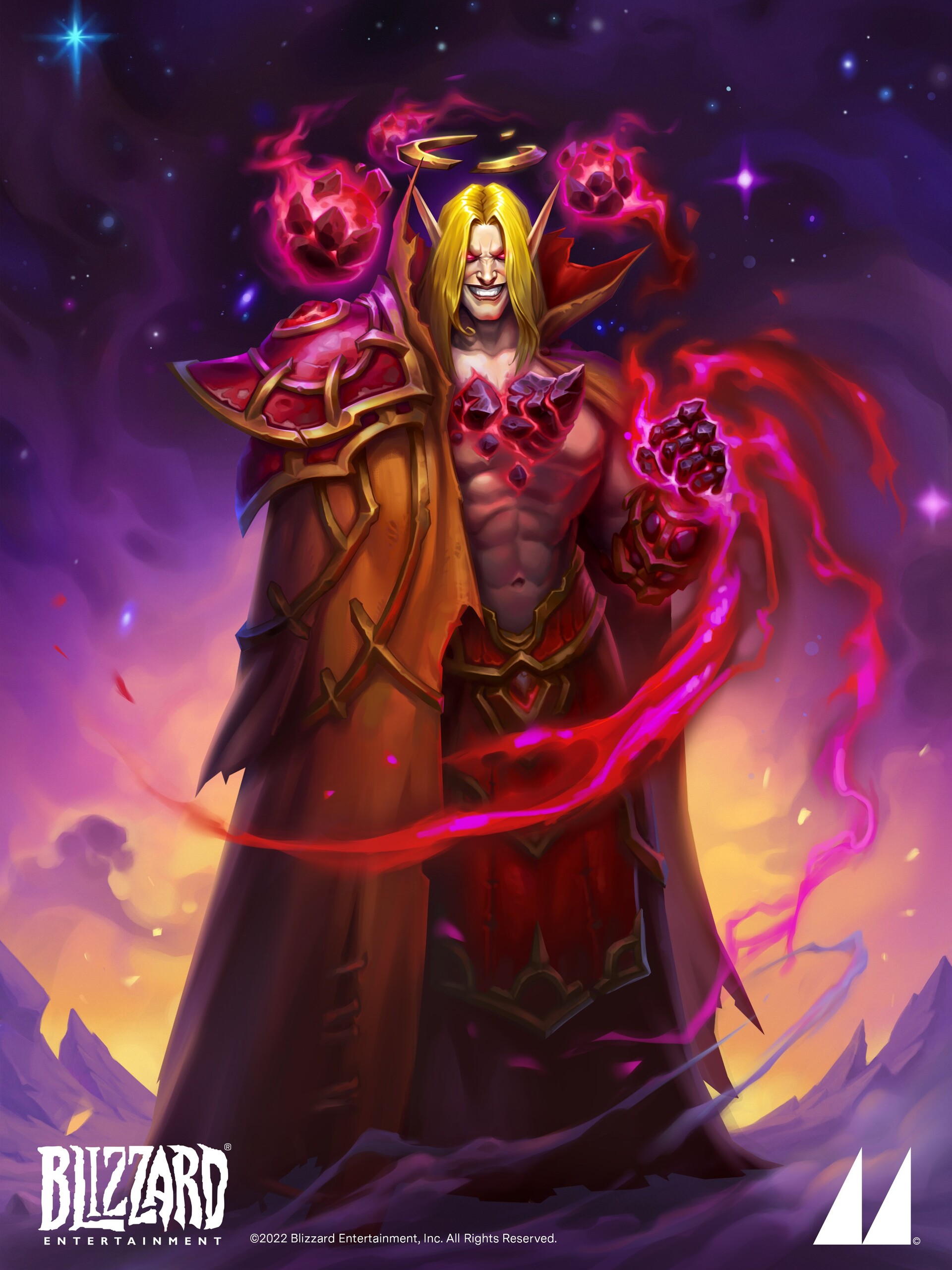 ArtStation - Hearthstone Hero Skin | Wicked Prince Kael'thas