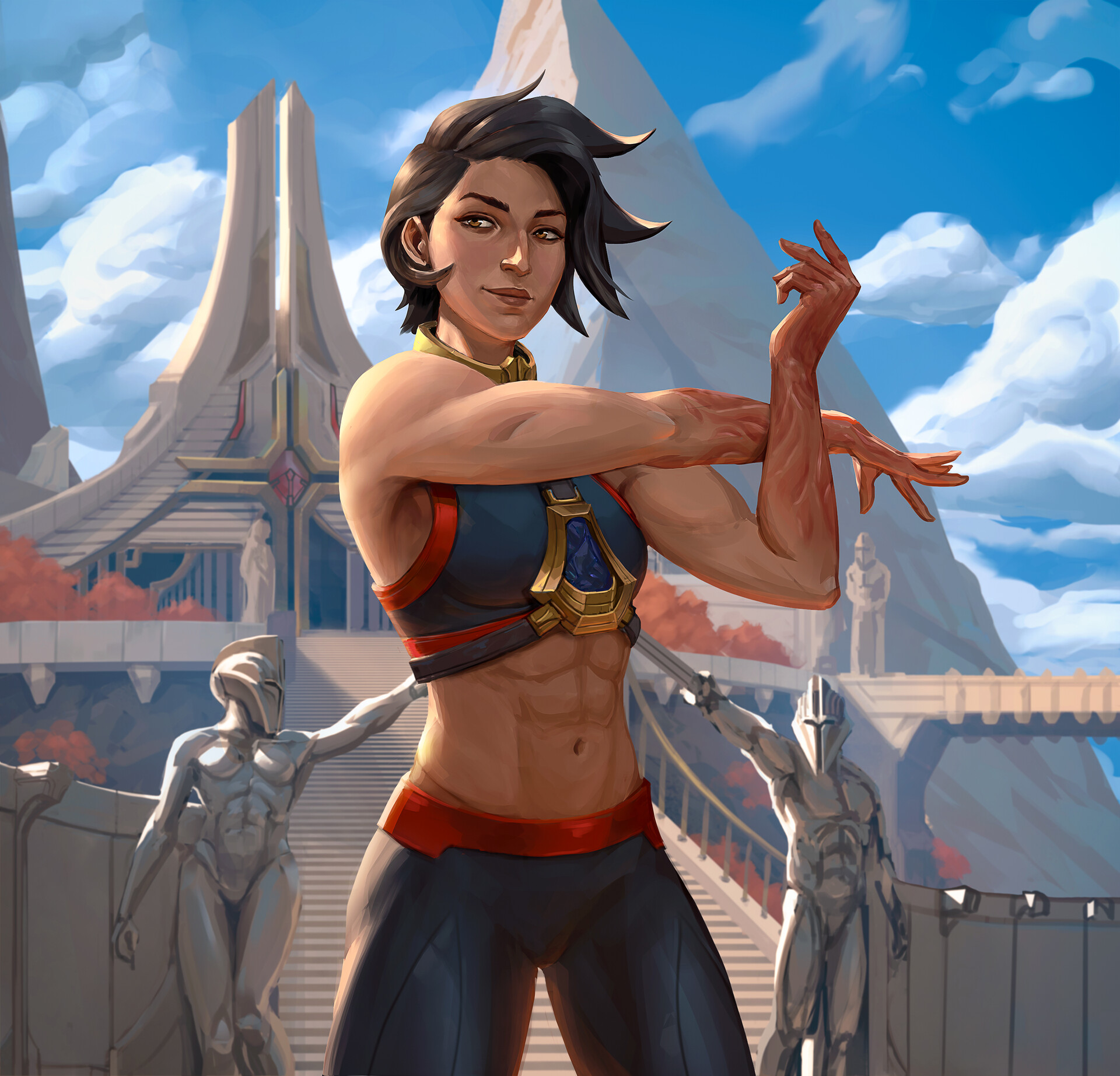 ArtStation - Stretching