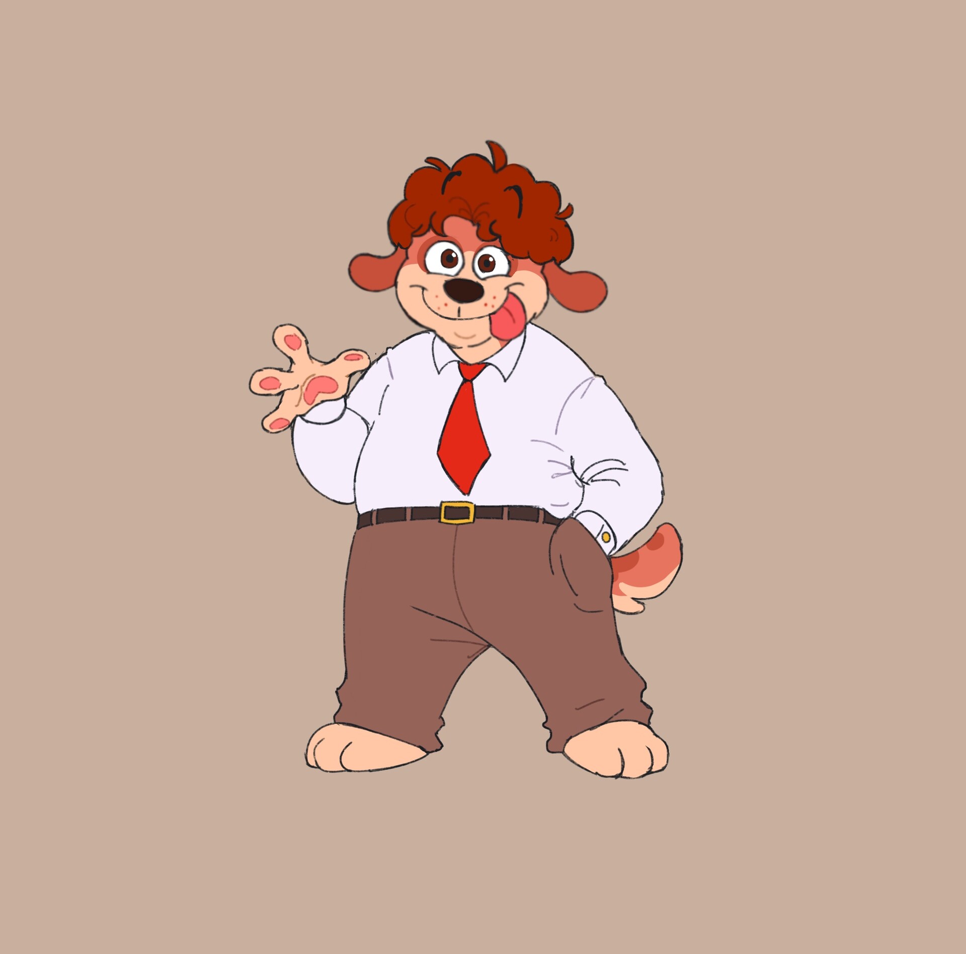 ArtStation - Andy the Dog