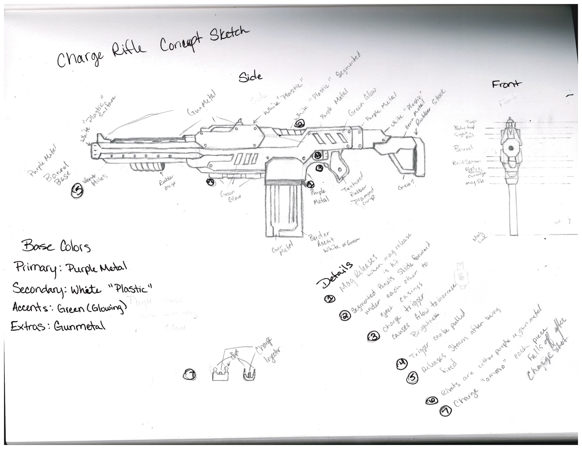 Mark Armstrong - Charge Rifle