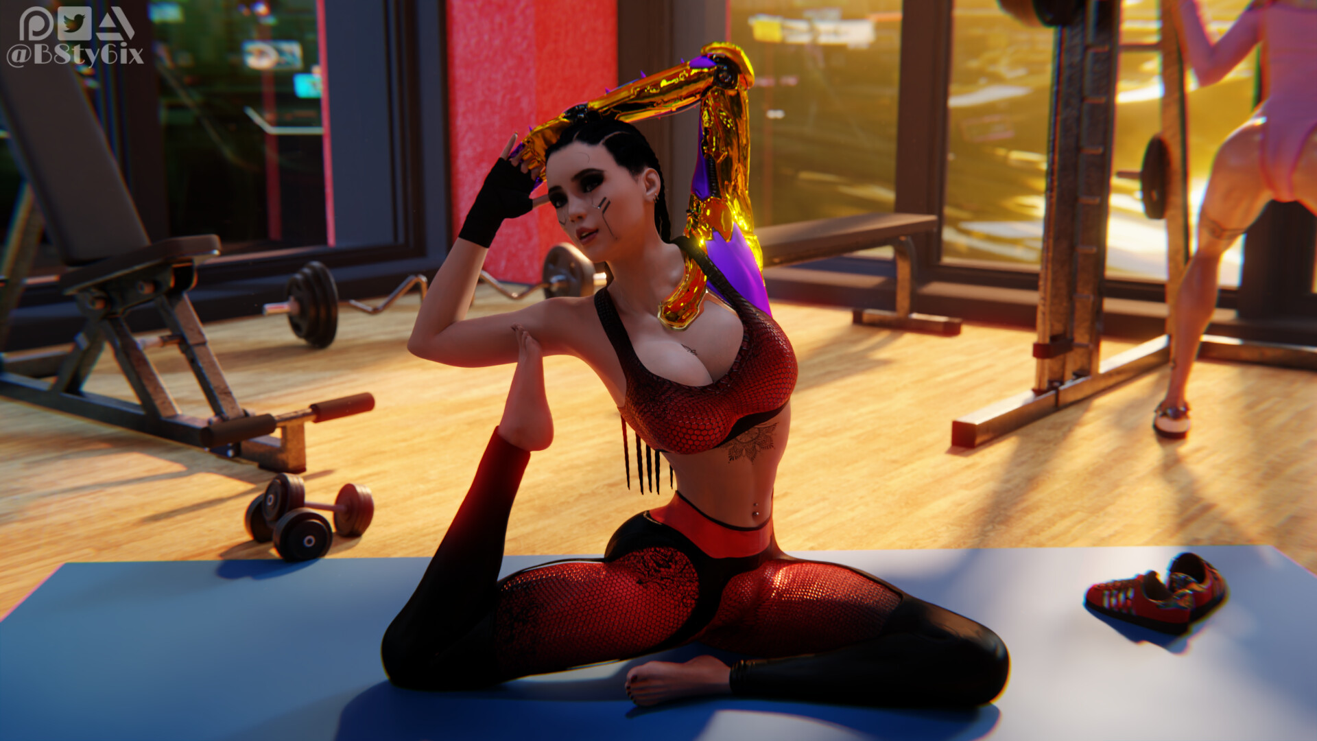 ArtStation - Stretching some muscles