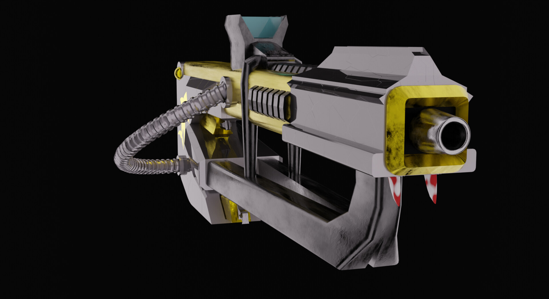 ArtStation - Gold shark BLASTER