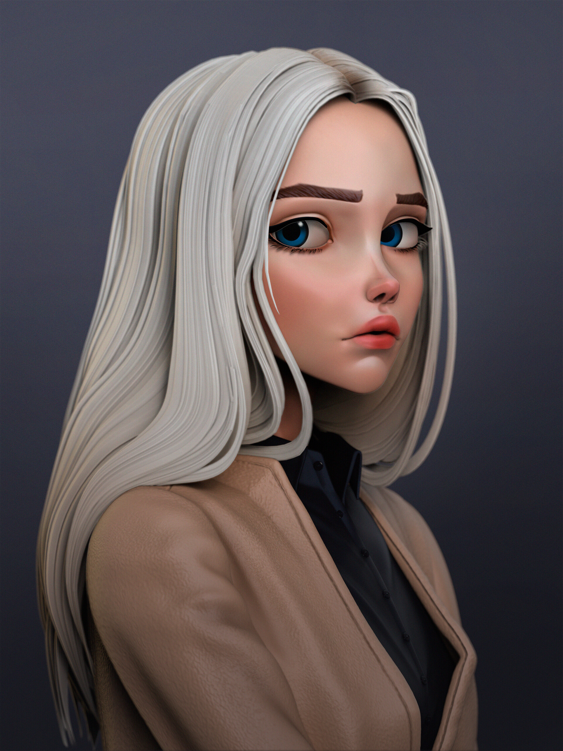 ArtStation - Blonde Girl