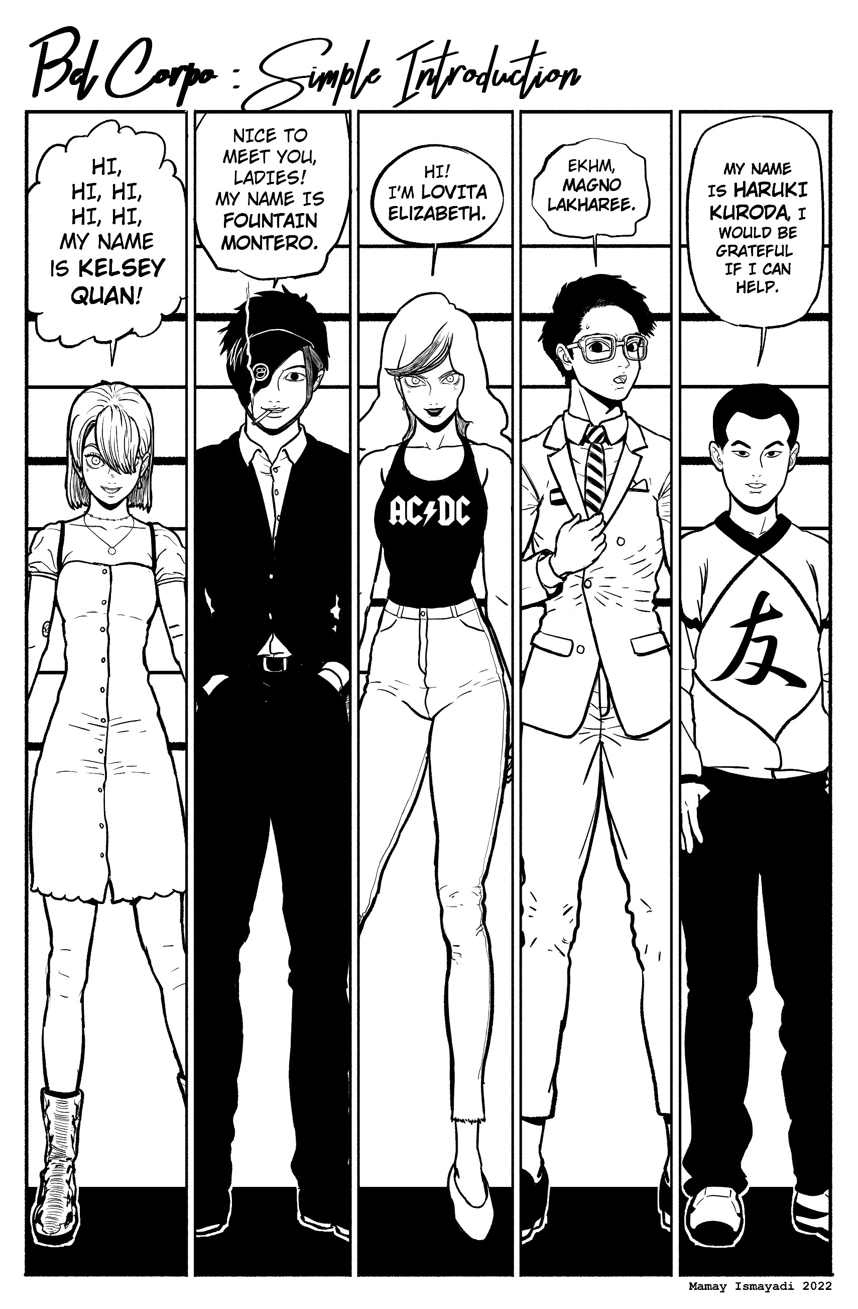 ArtStation - ONE-SHOT COMIC PROJECT