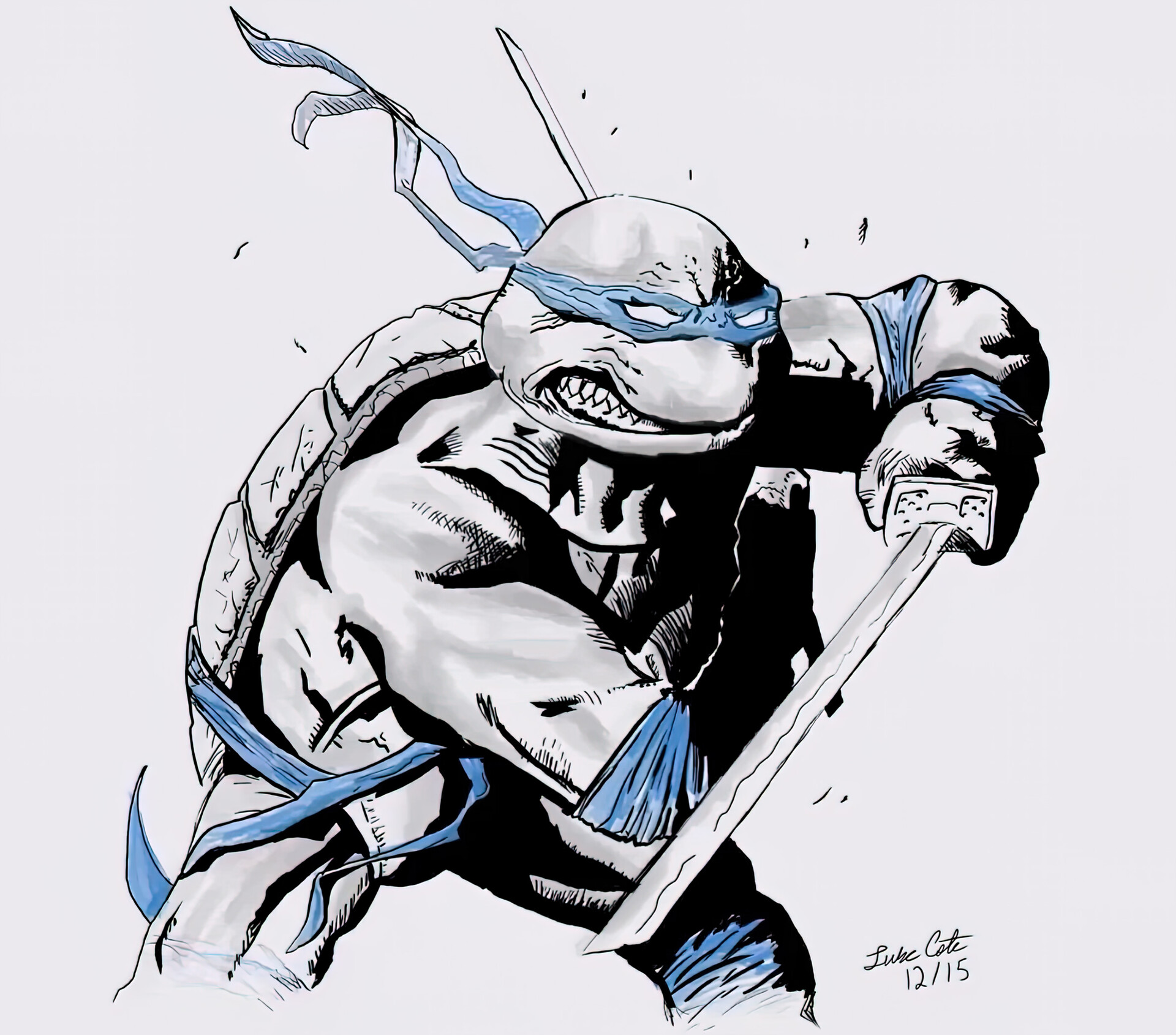 ArtStation - Leonardo (TMNT)