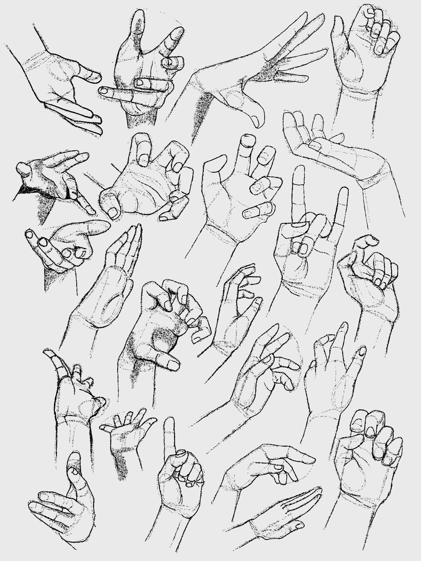 ArtStation - Hand Drawing Practice