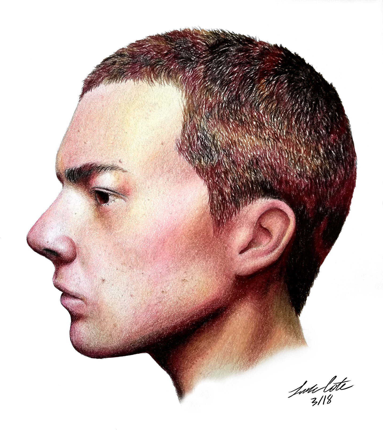 ArtStation - Self Portrait (profile)