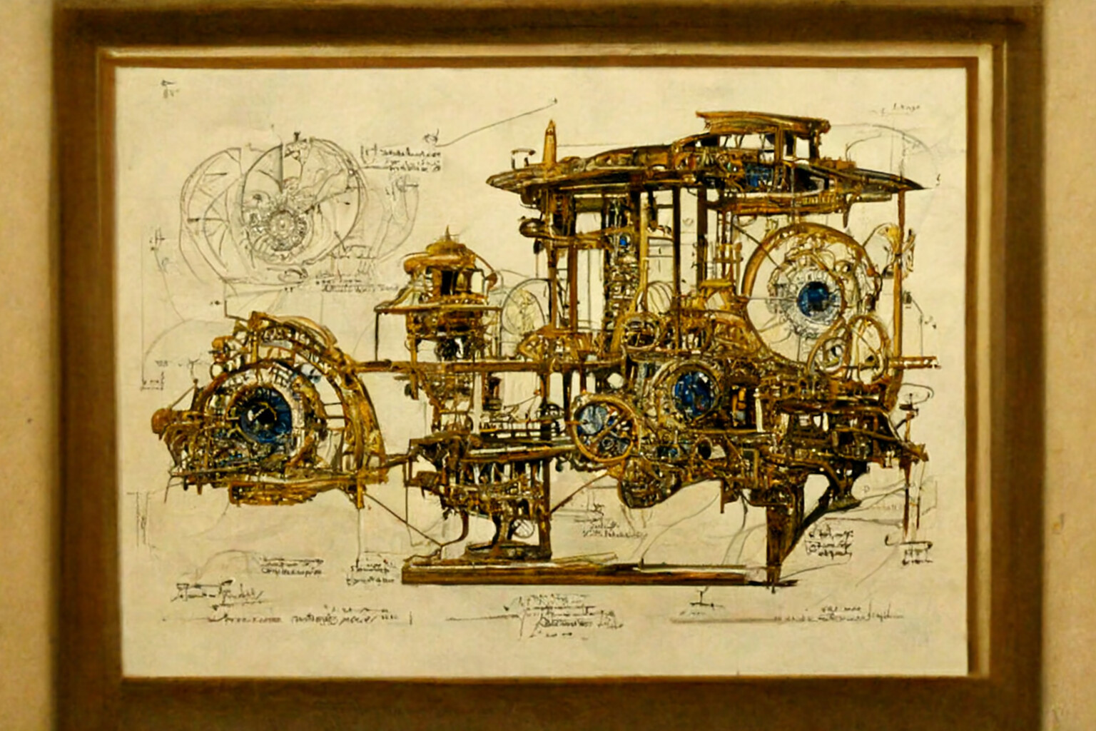 Real Time Machine Blueprints