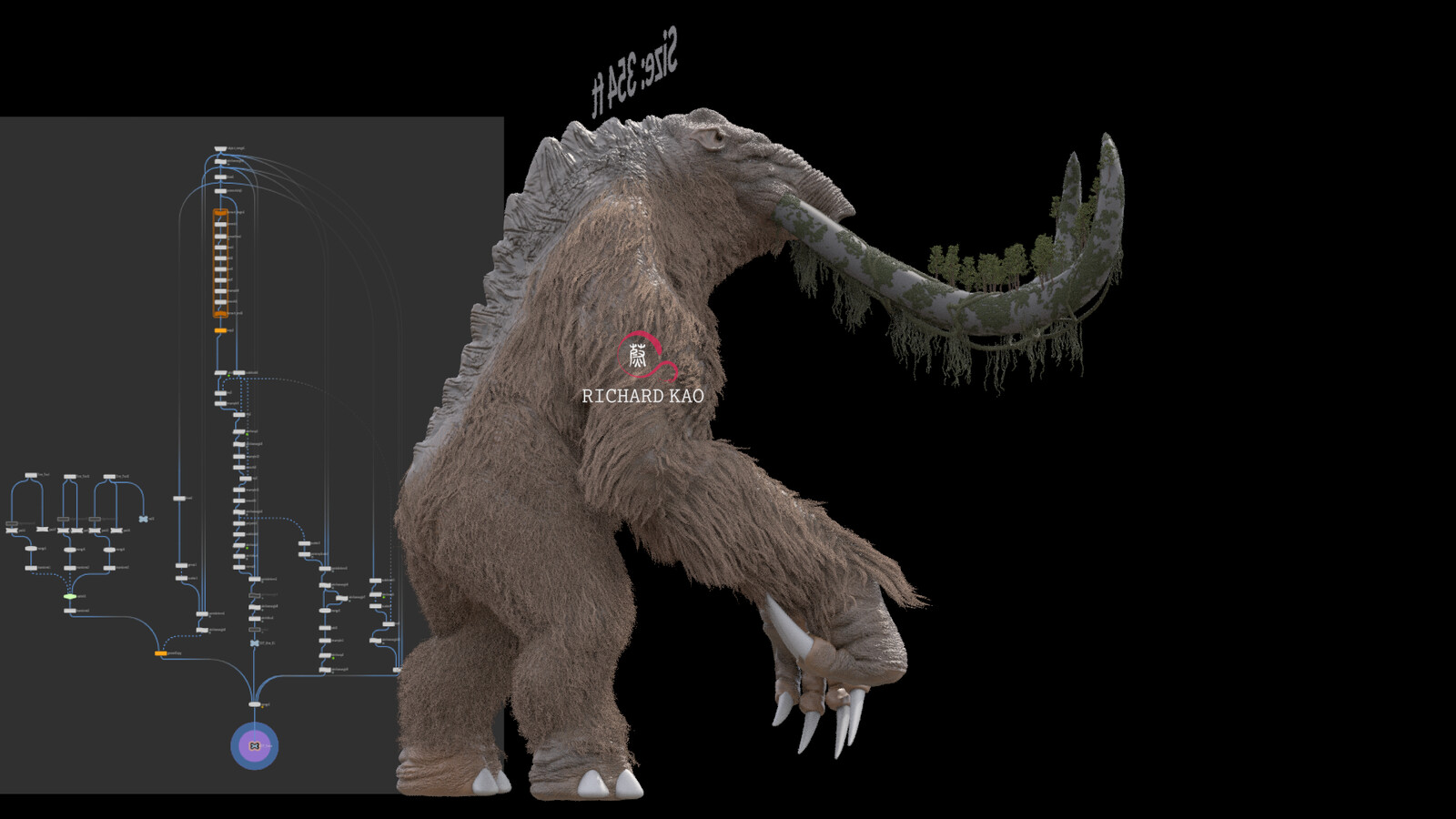 Yu Wei (Richard) Kao - Godzilla King of the Monsters Titanus Behemoth ...